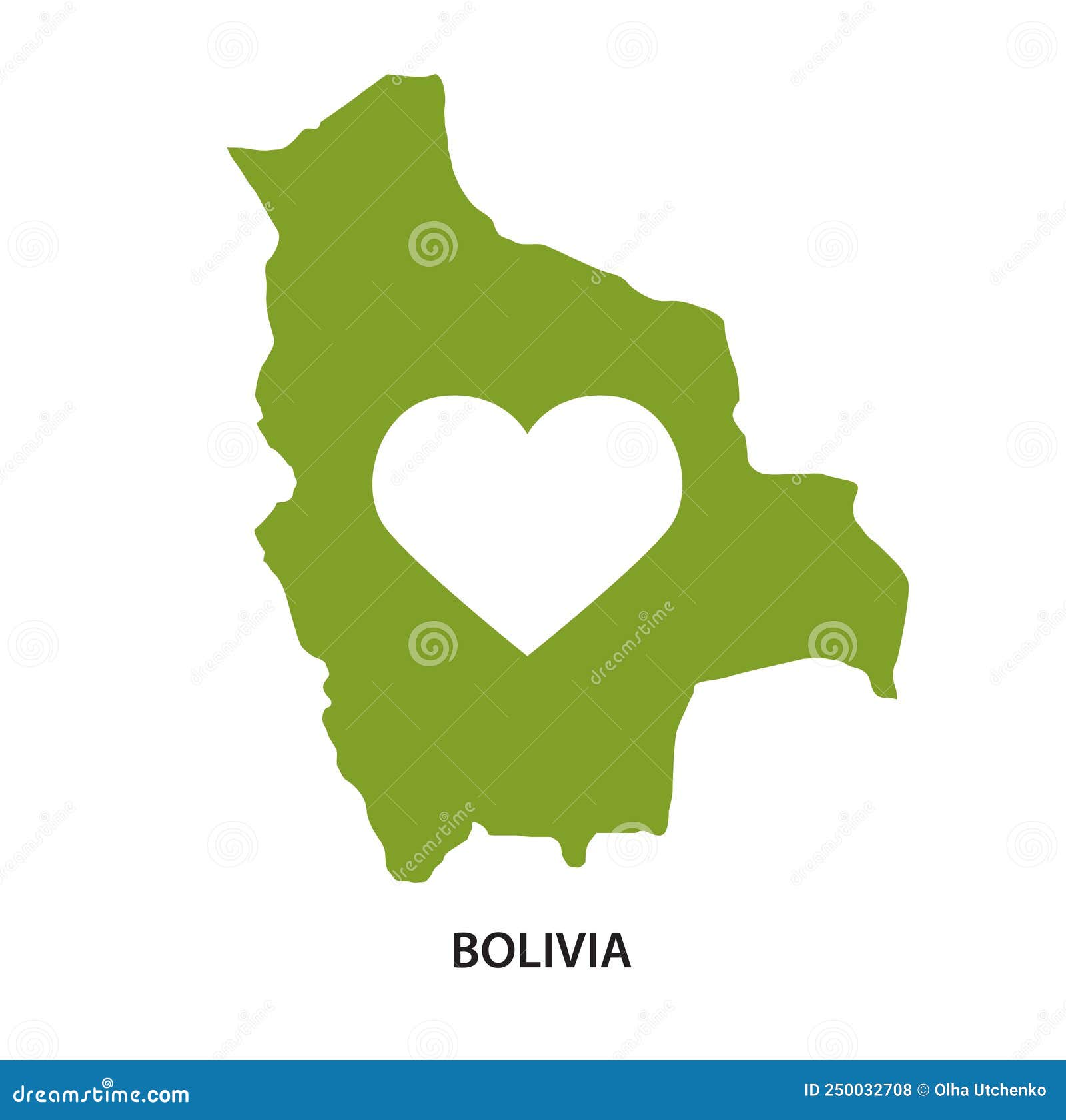 Bolivia. Map Of Bolivia Vector Silhouette. | CartoonDealer.com #166995386