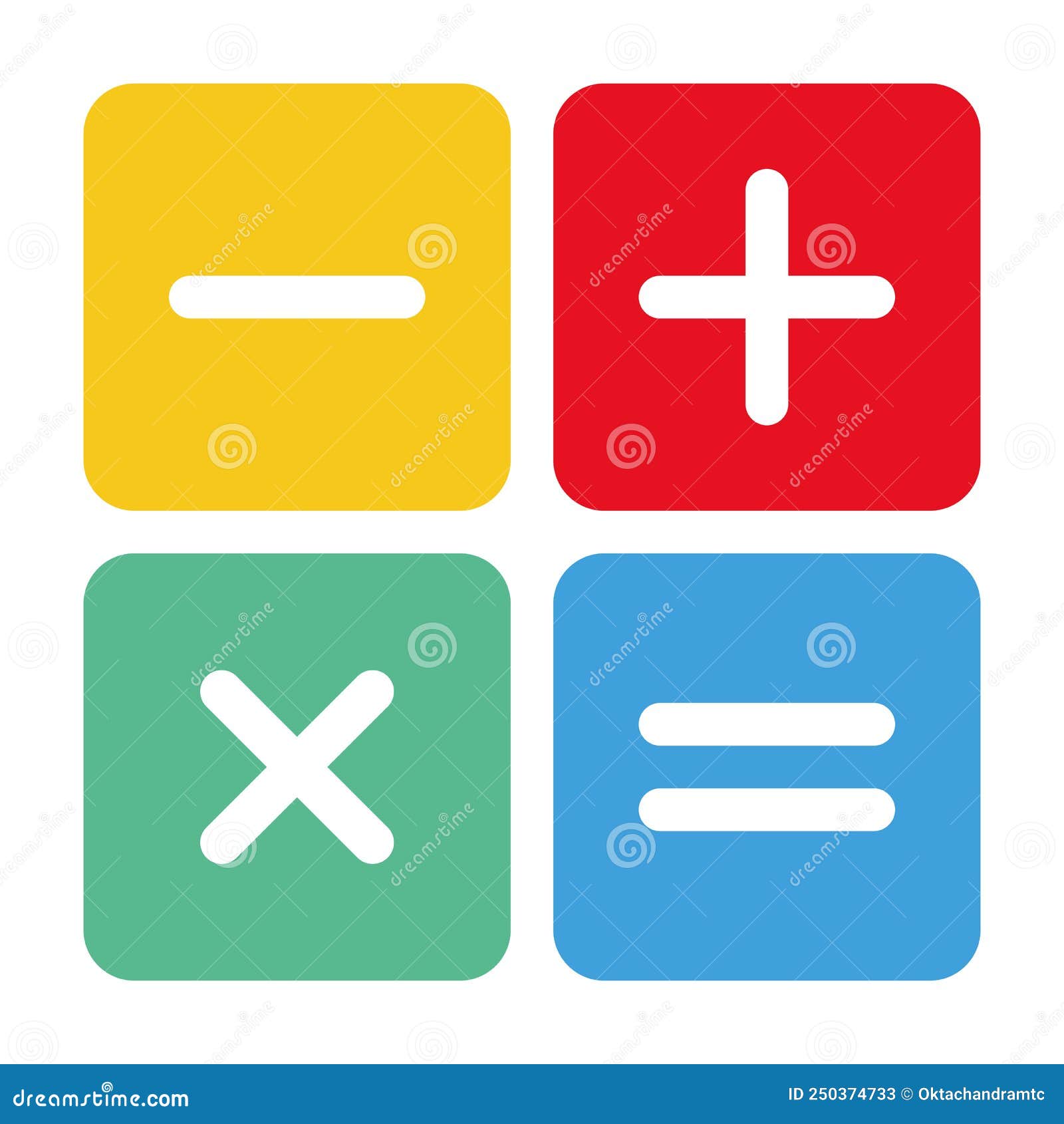 Two Color Calculator Maths Tool Vector Icon From Business Concept ...