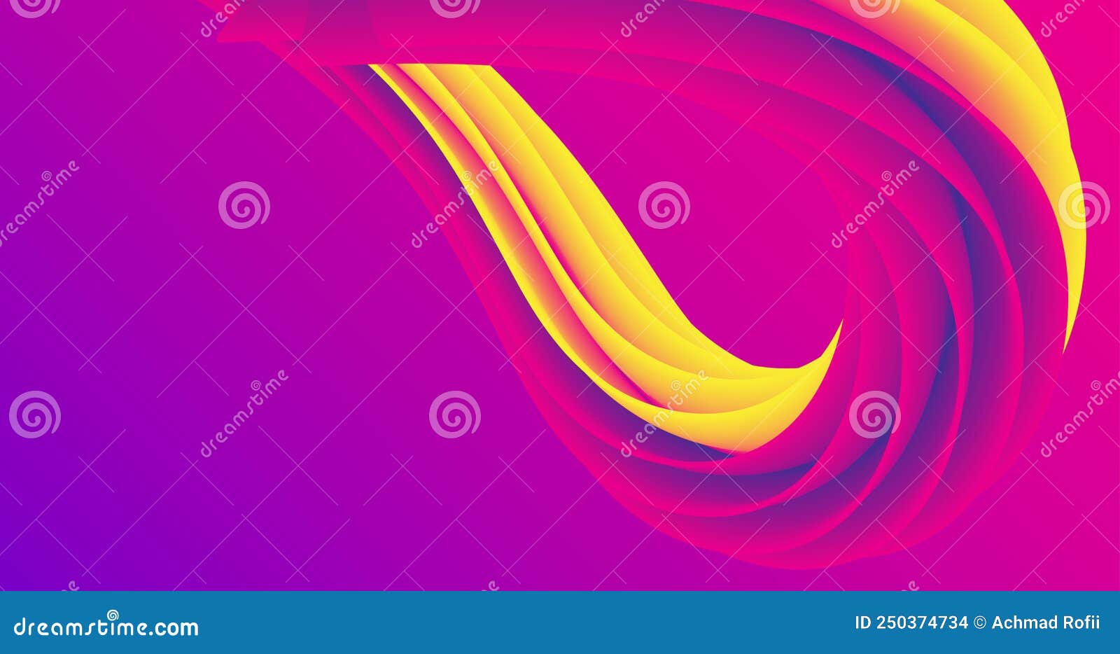 Abstract Wallpaper Using 3d Wave Pattern Forming a Semicircle Pattern ...