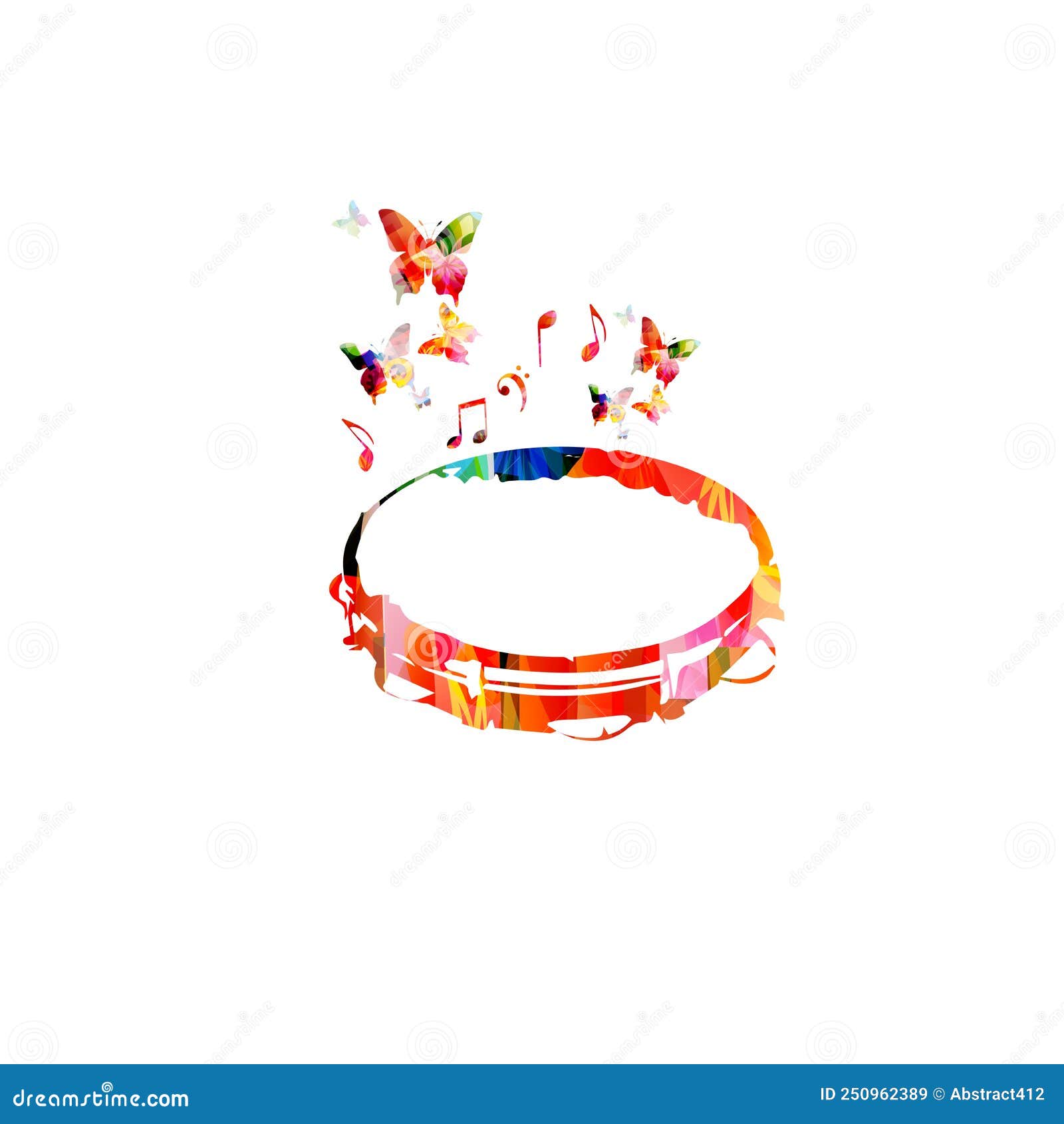 Brazilian Capoeira Music Instruments Vector Illustration ...