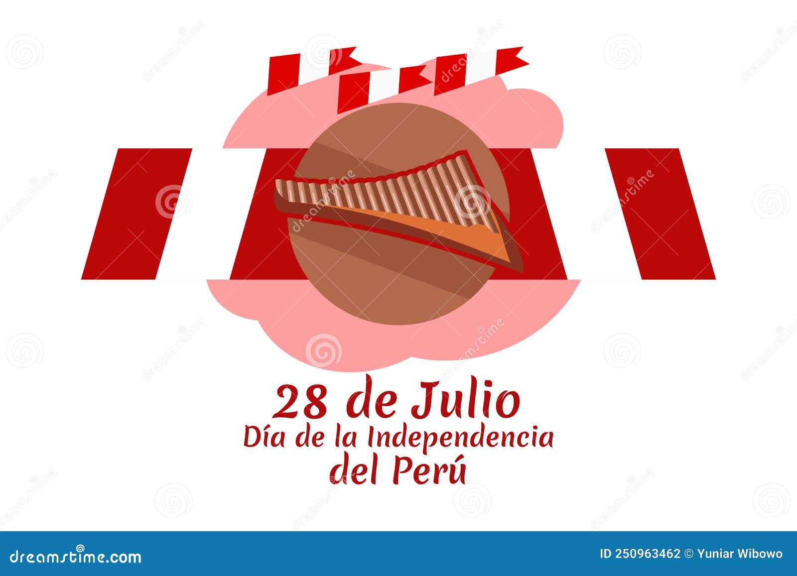 Translate: July 28, Independence Day of Peru Stock Vector ...