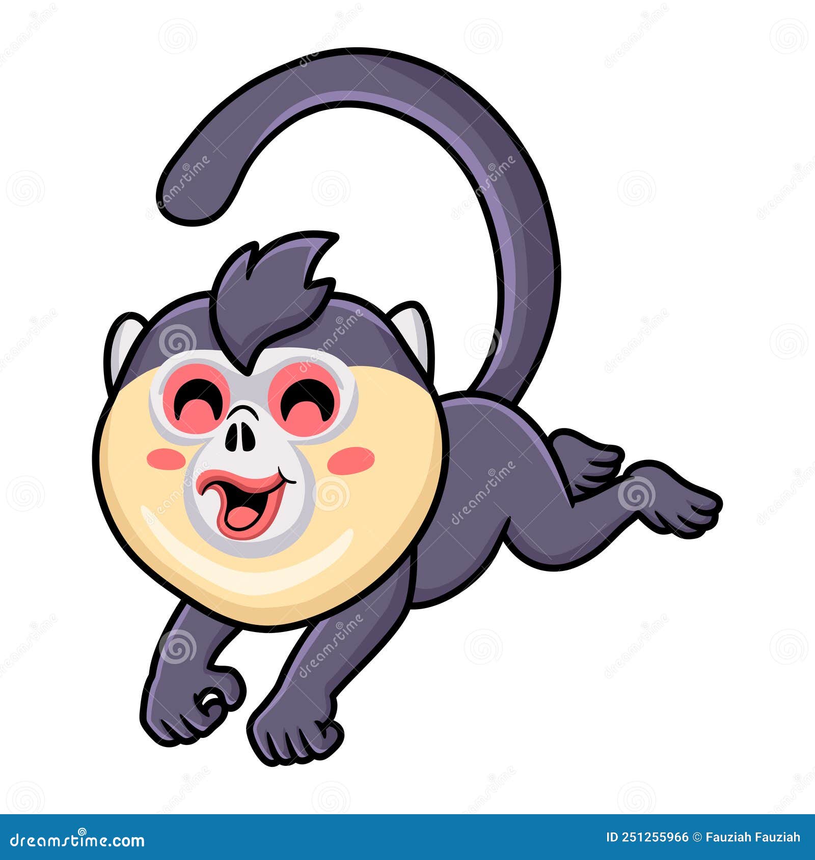 Nosed Snub Snow Monkey