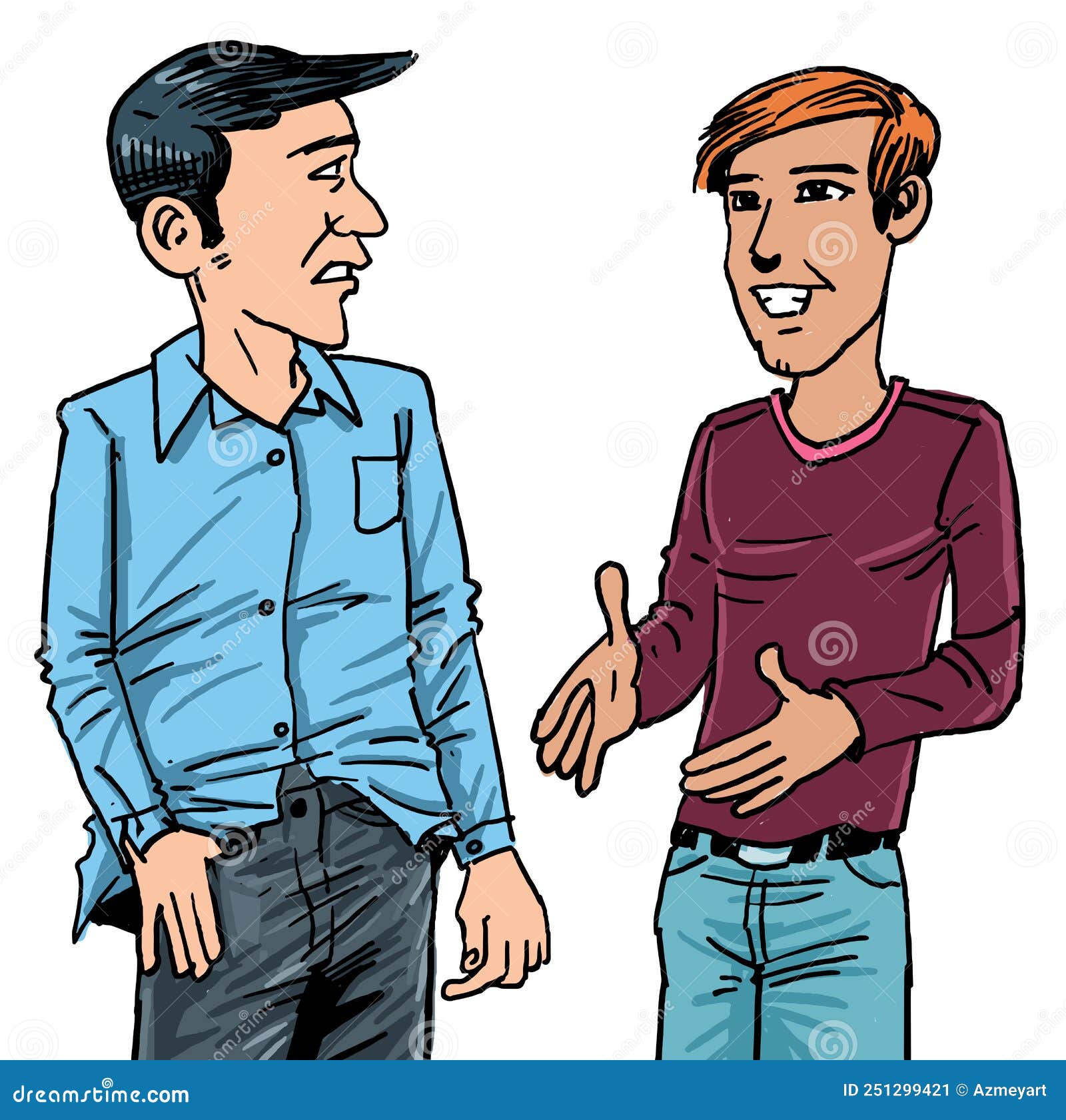 Two Cartoon Brothers