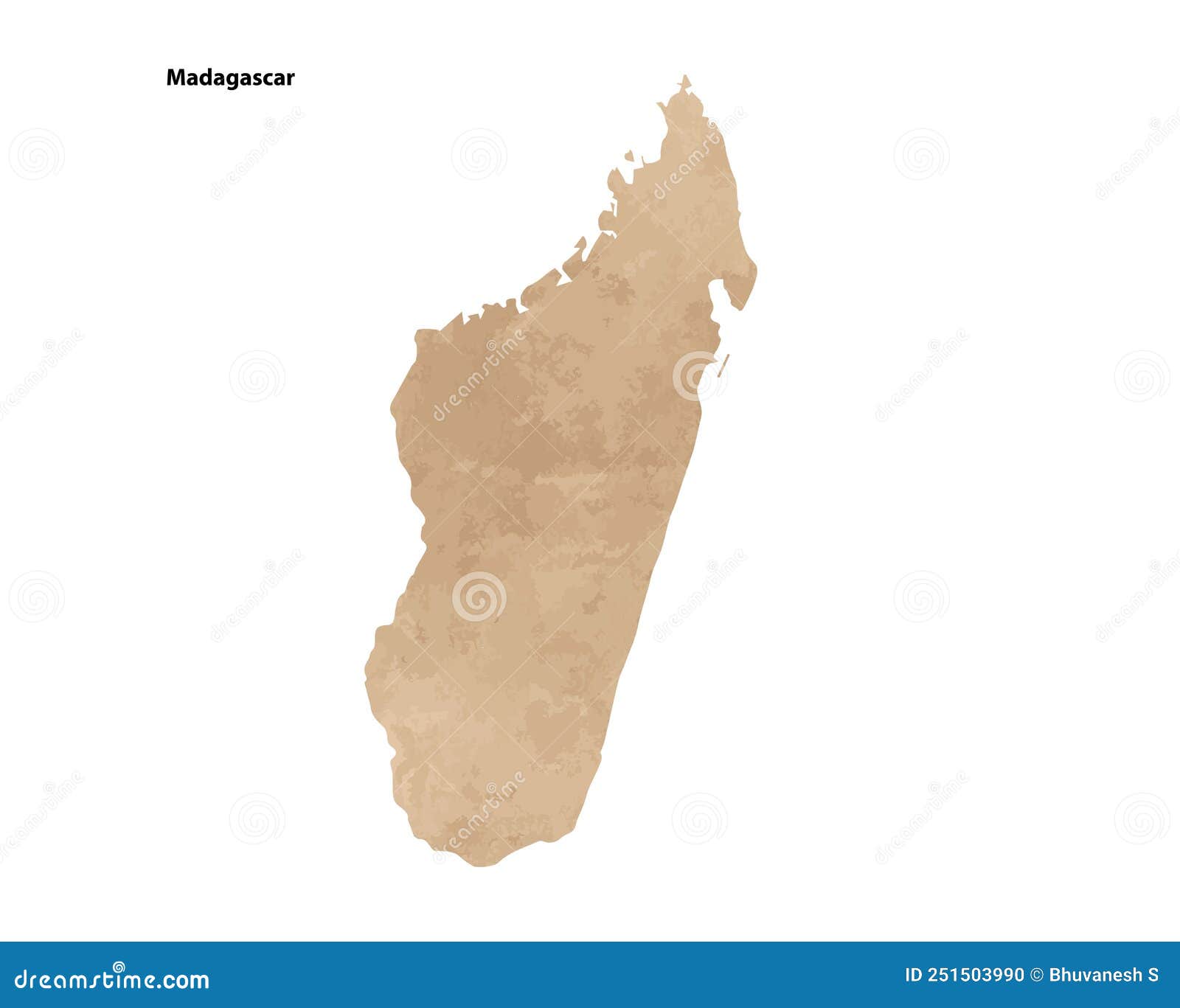Madagascar Country Flag Inside Map Contour Design Icon Logo Cartoon ...