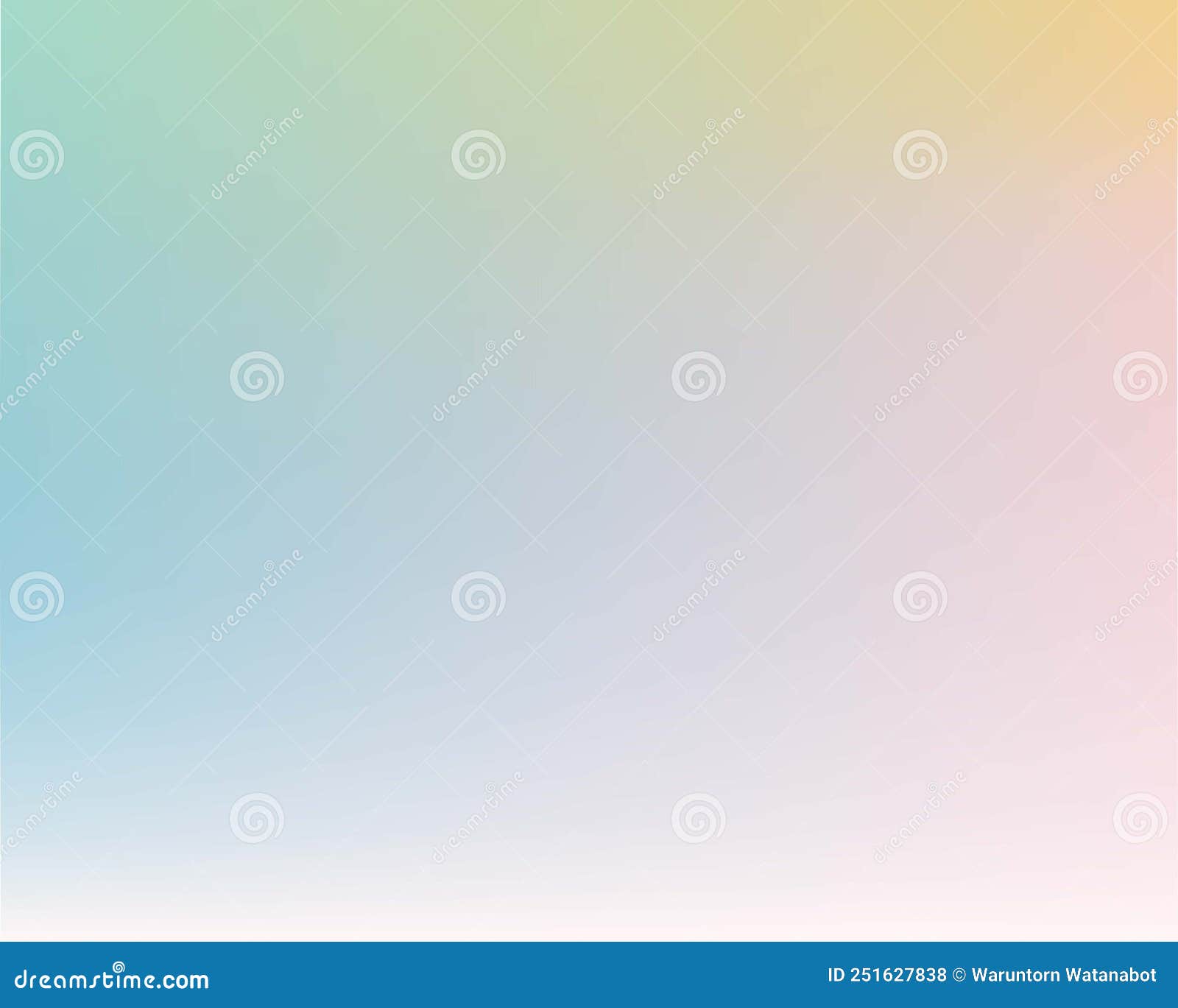 Rainbow Light Pastel Gradient Banner Background Stock Vector ...
