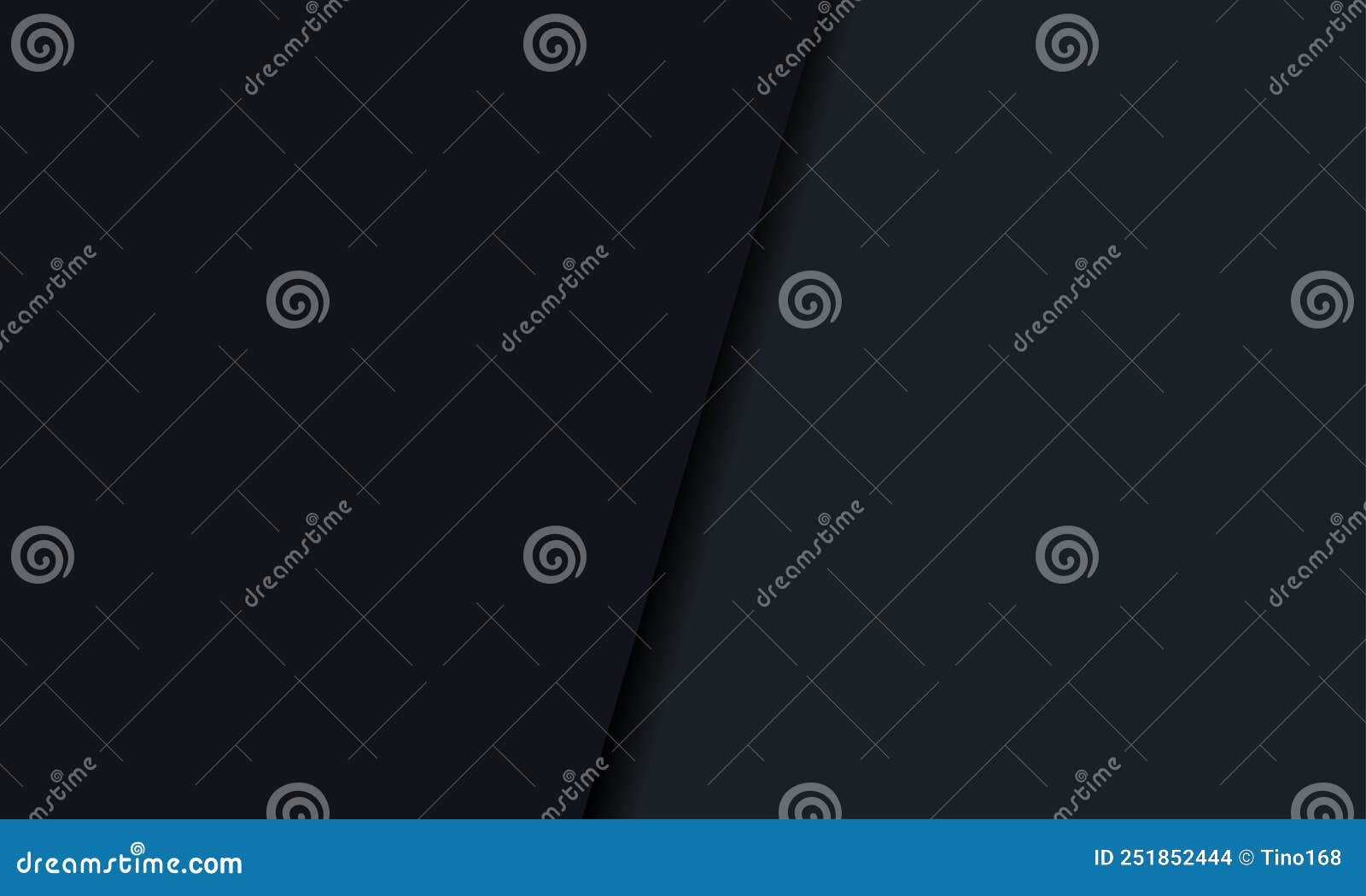 Abstract Plain Black Banner Vector Illustration Stock Vector ...