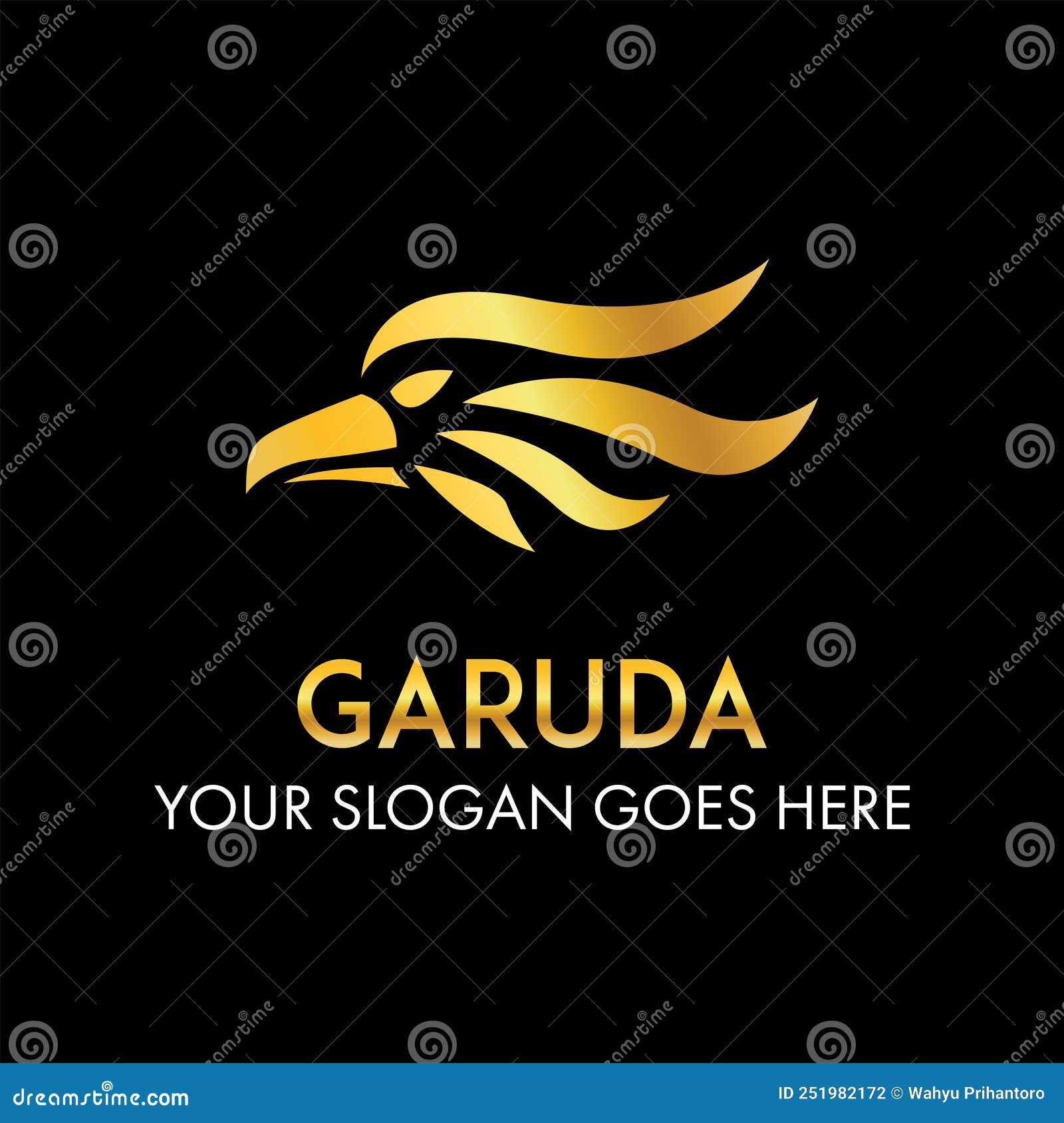 Abstract Garuda Head Logo Concept Stock Vector - Illustration of brand ...