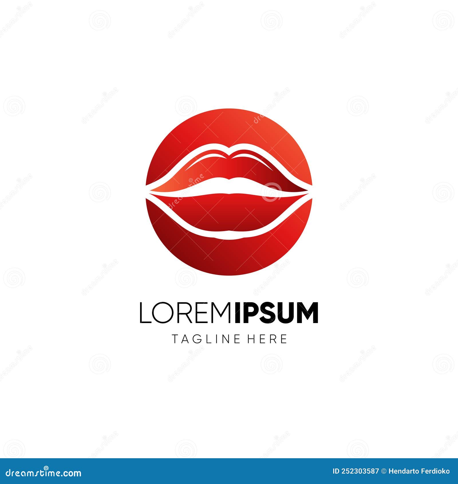 Letter O Lips Initial Logo Design Vector Icon Graphic Stock Vector ...