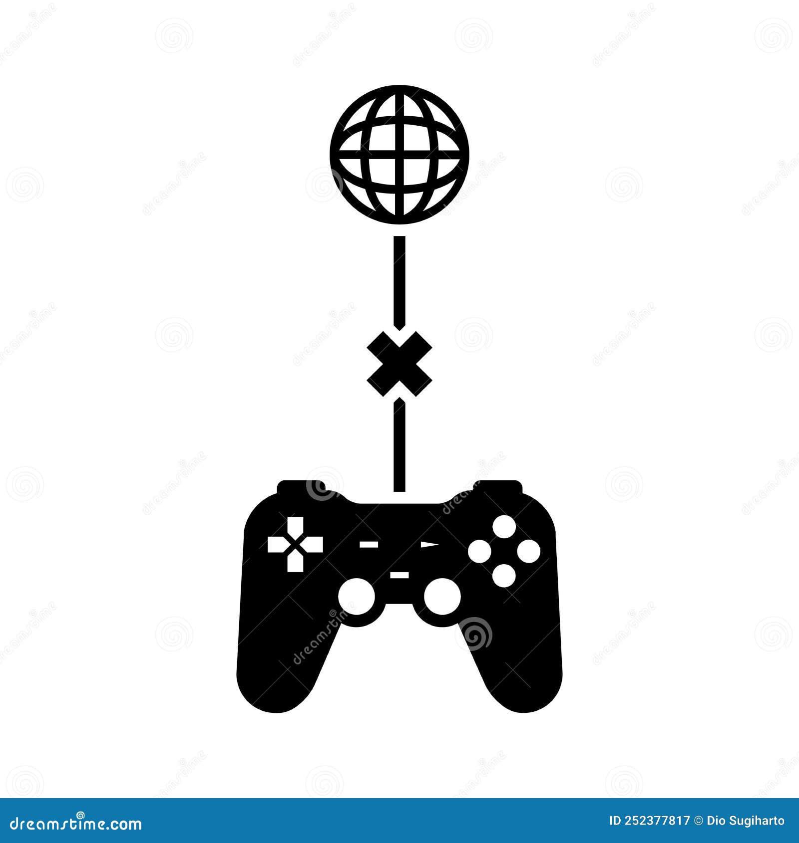 Connection Lost Icon, Full Black. Suitable for Website Stock Vector ...