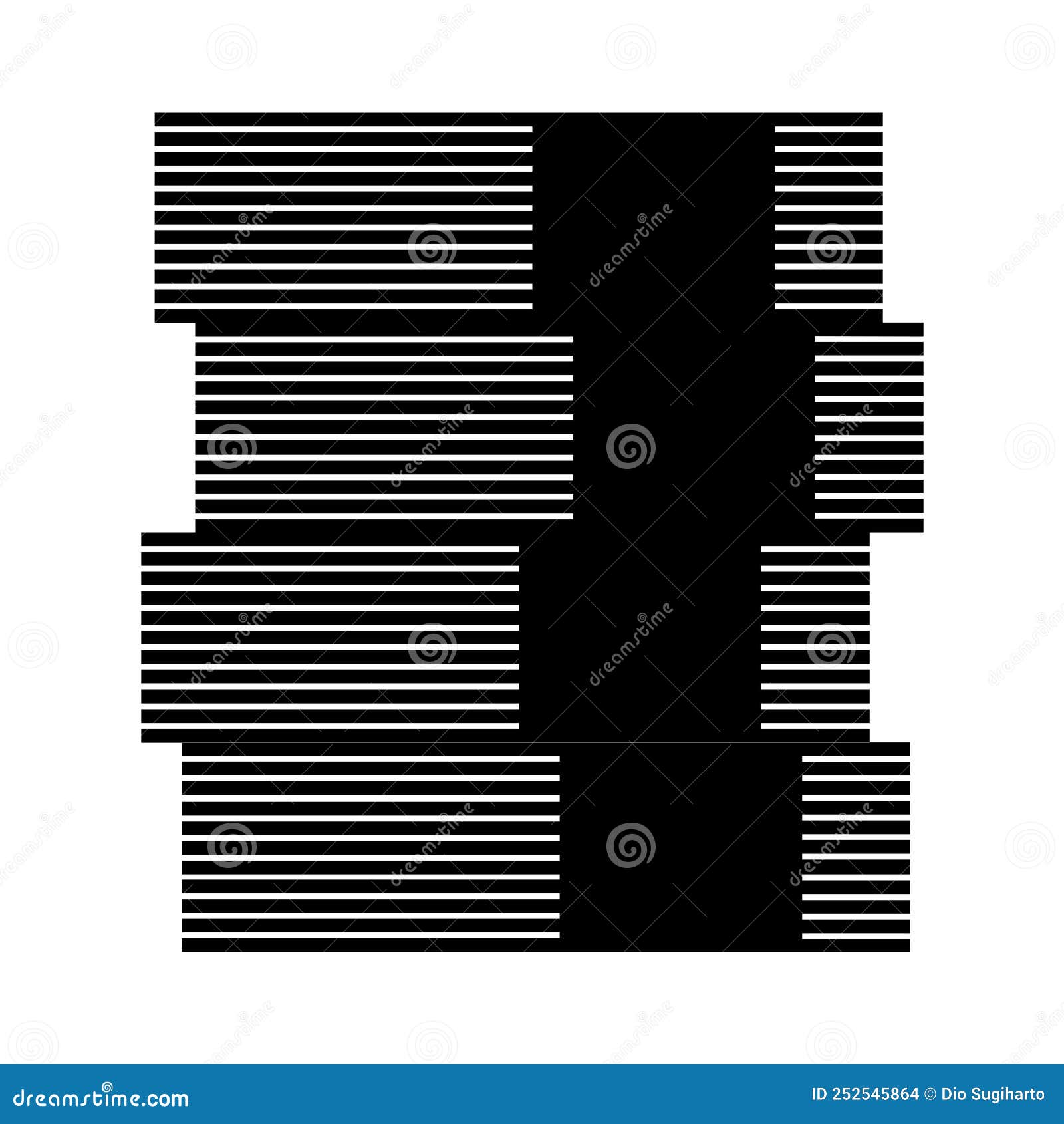 Money Pool Icon, Full Black. Suitable for Website Stock Vector ...