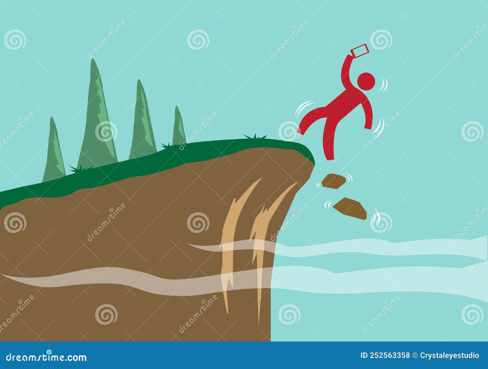 Injury Concept. Injured Patients Male Female Characters With Bandaged ...