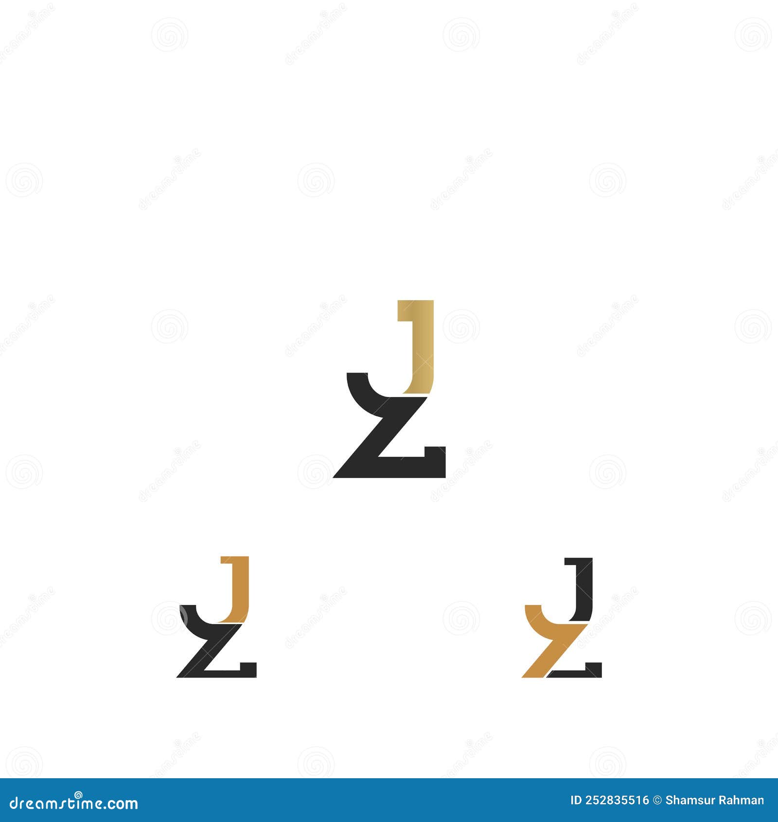 Alphabet Letters Initials Monogram Logo ZJ, JZ, Z and J Stock Vector ...
