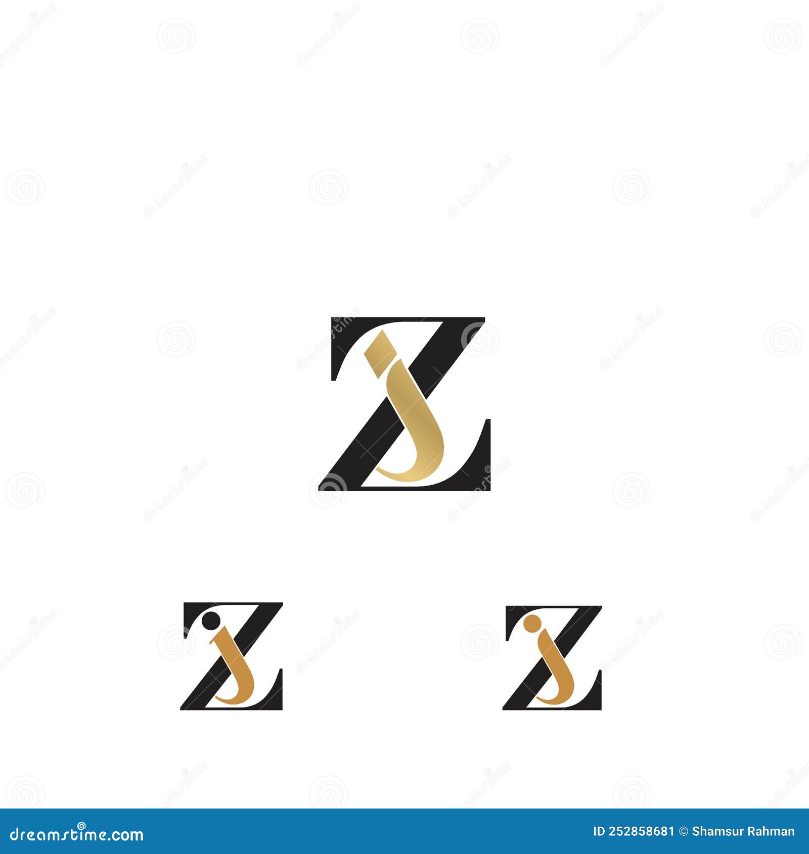 Alphabet Letters Initials Monogram Logo ZJ, JZ, Z and J Stock Vector ...