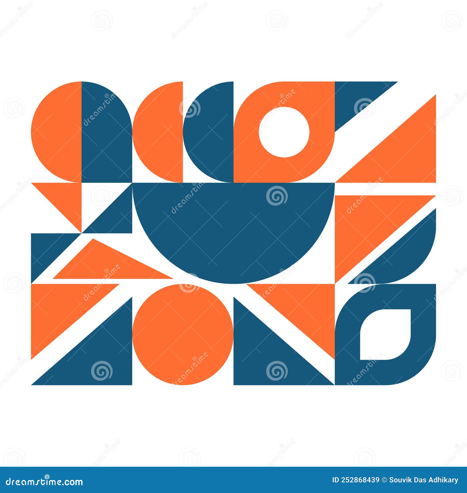 Creative Geometric Pattern Background Design Stock Vector ...