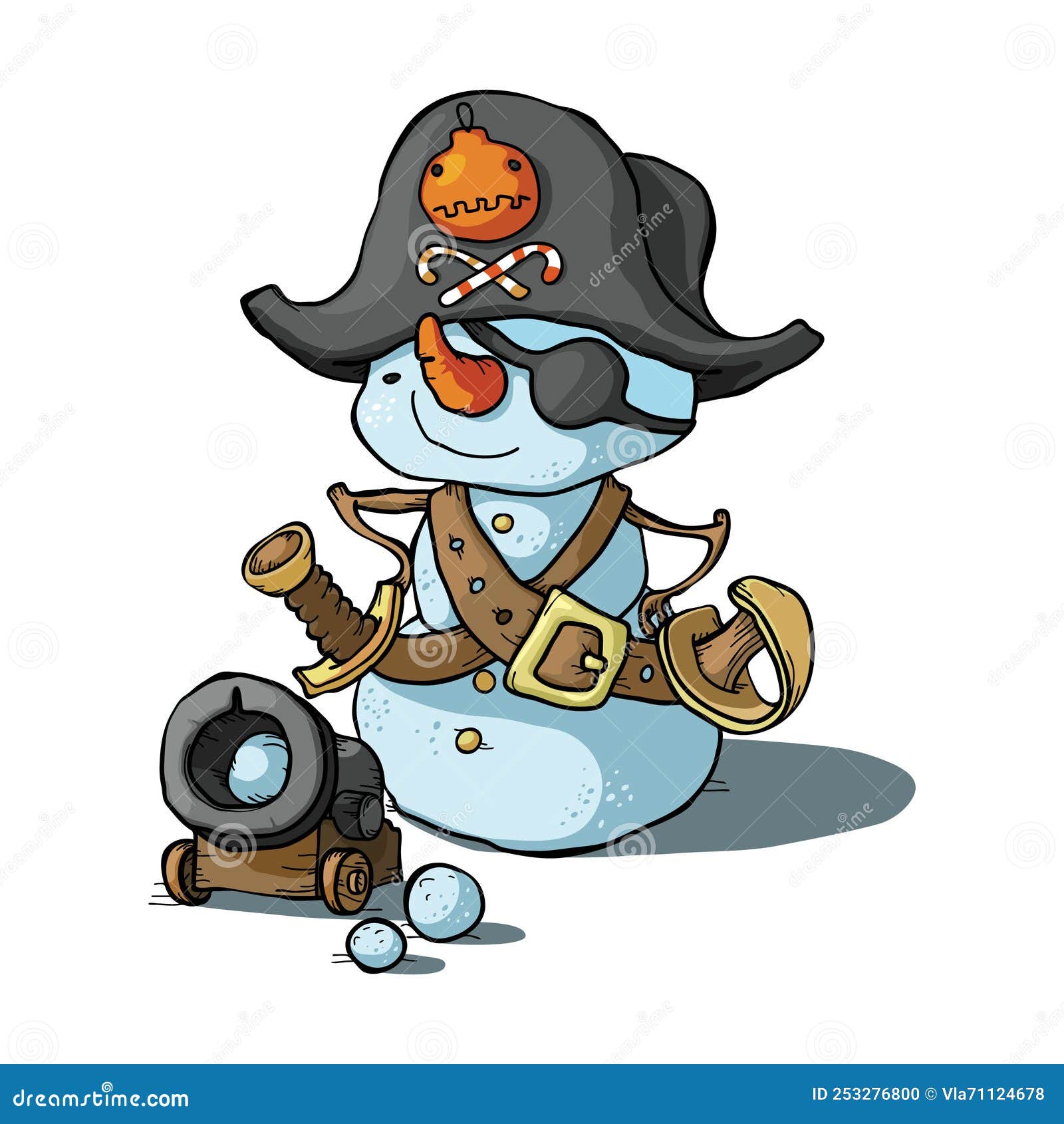Snowman Gun Stock Illustrations – 121 Snowman Gun Stock Illustrations ...
