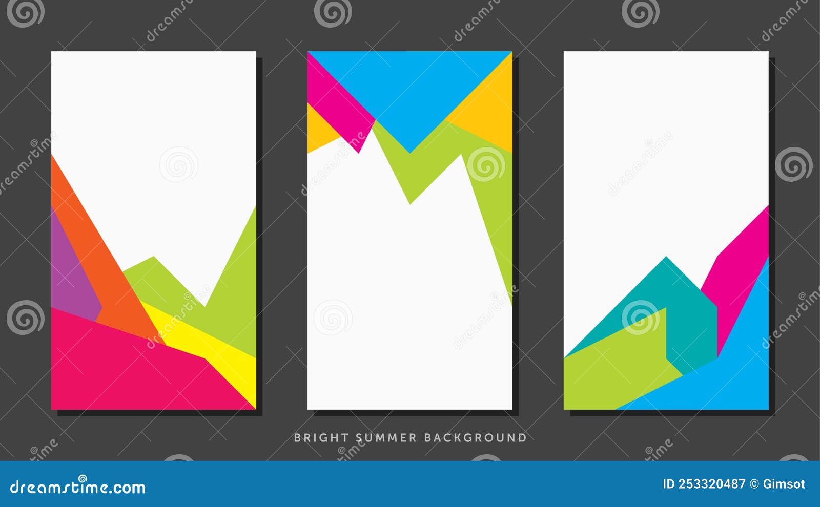 Abstract Bright Color Summer Background for Poster Eps 10 Free Vector ...