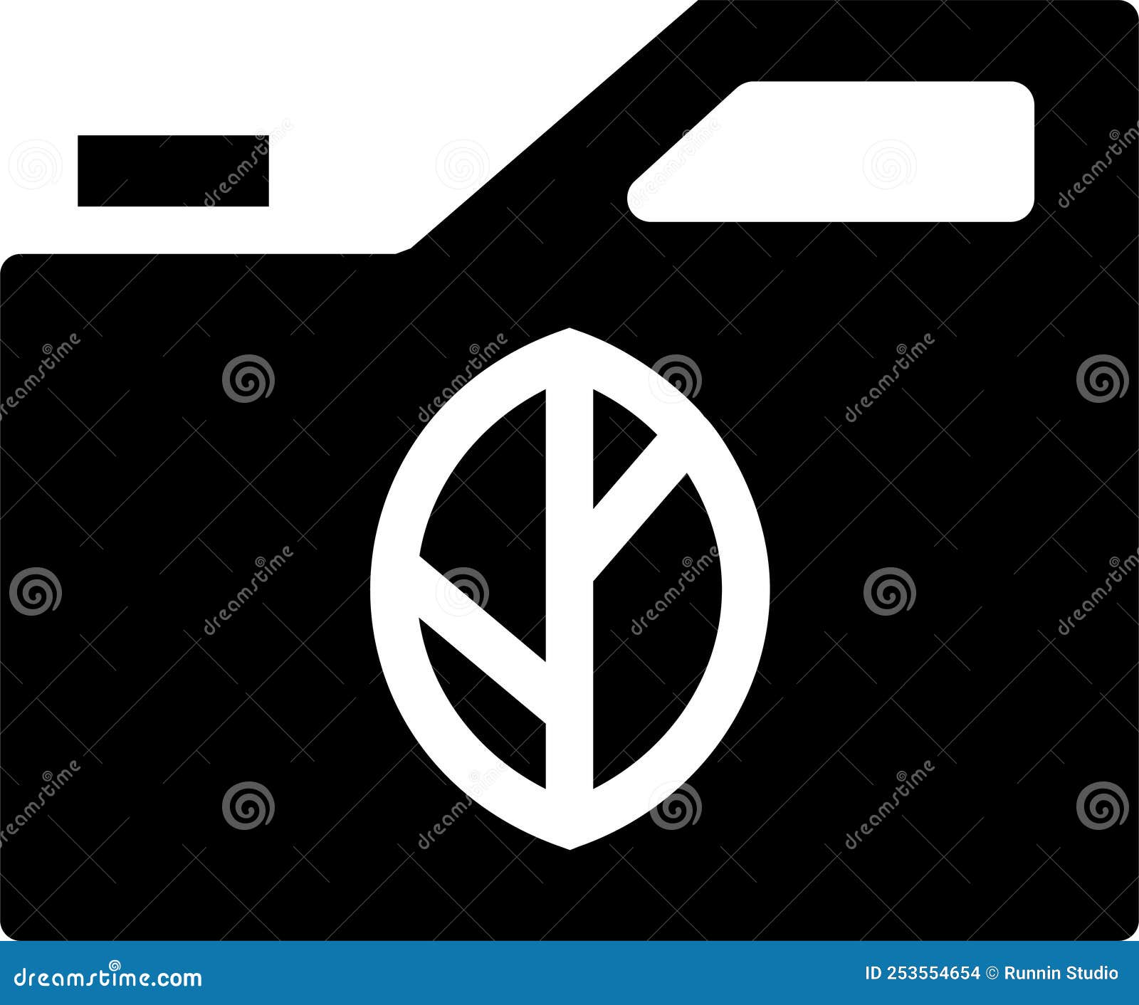 Bio Fuel Icon with Glyph Style Stock Vector - Illustration of design ...