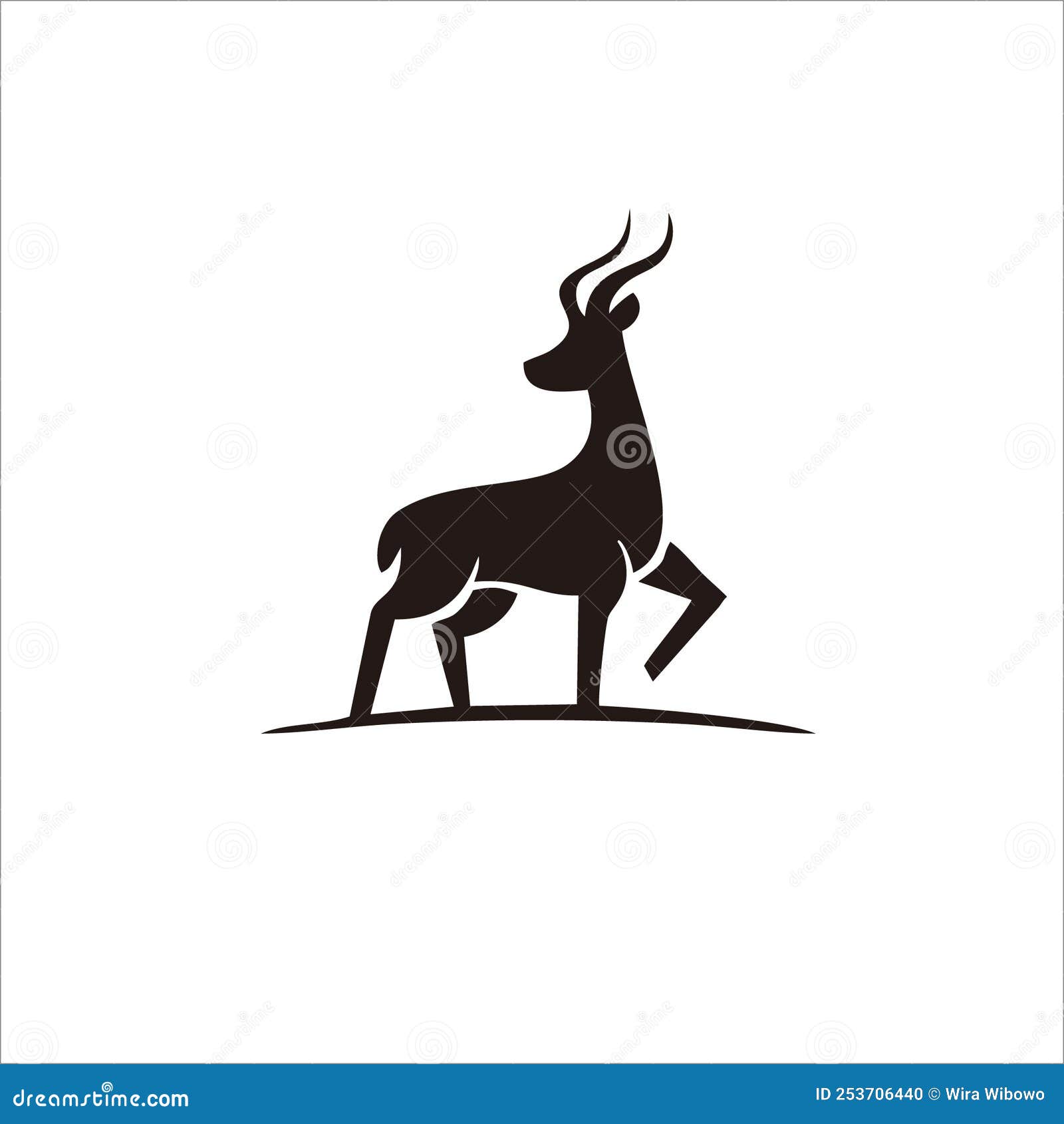 Deer Shadow Royalty-Free Stock Image | CartoonDealer.com #100611028