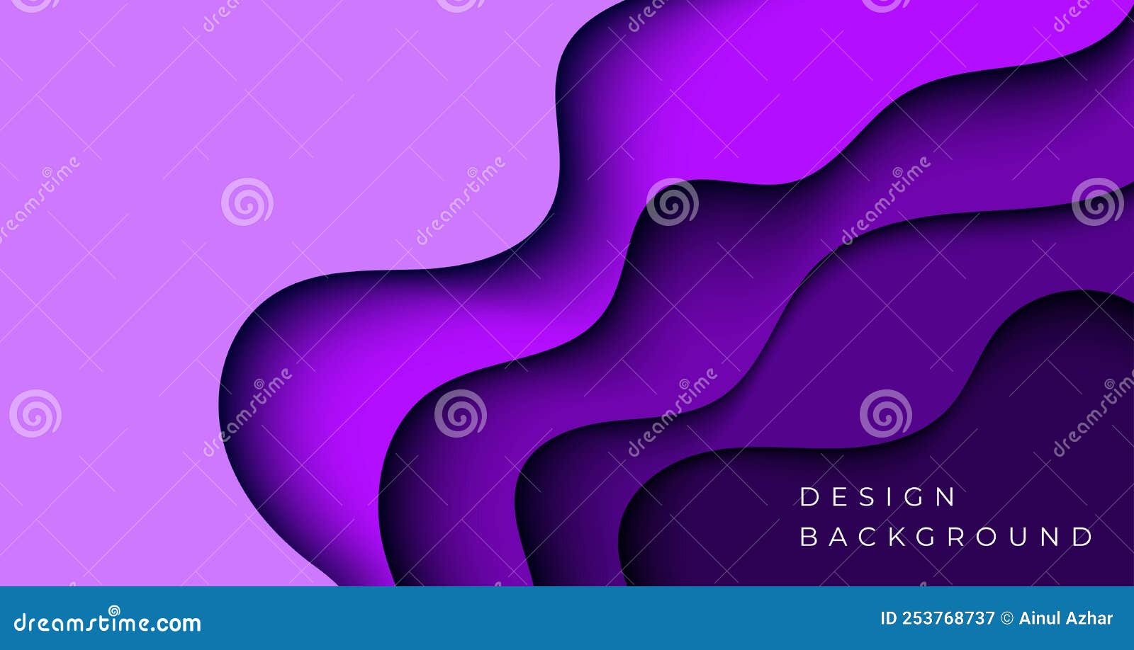 Multi Layers Purple Dark Texture 3D Papercut Layers in Gradient Vector ...