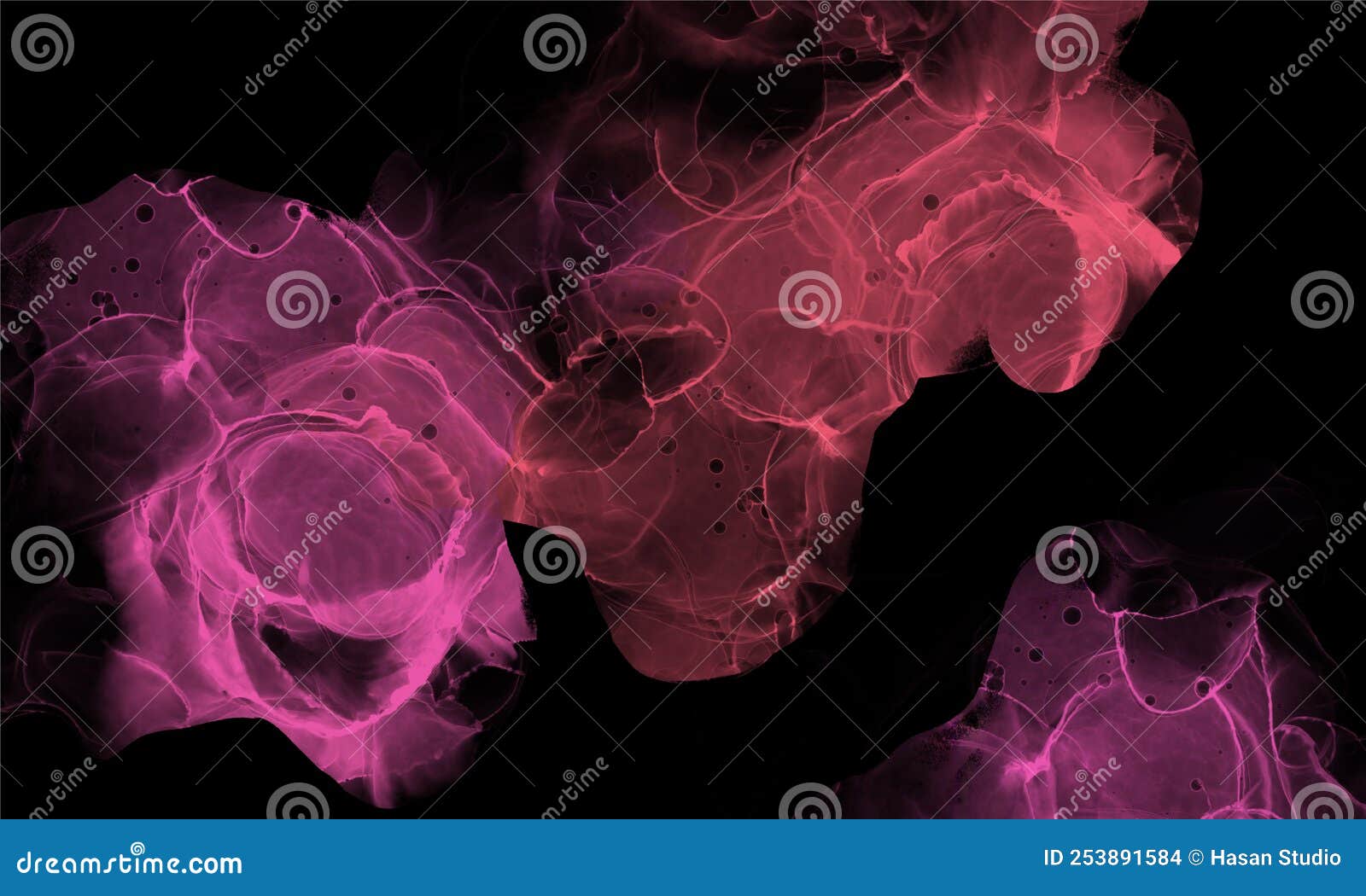 Luxury Abstract Fluid Art Painting Background Alcohol Ink Technique ...