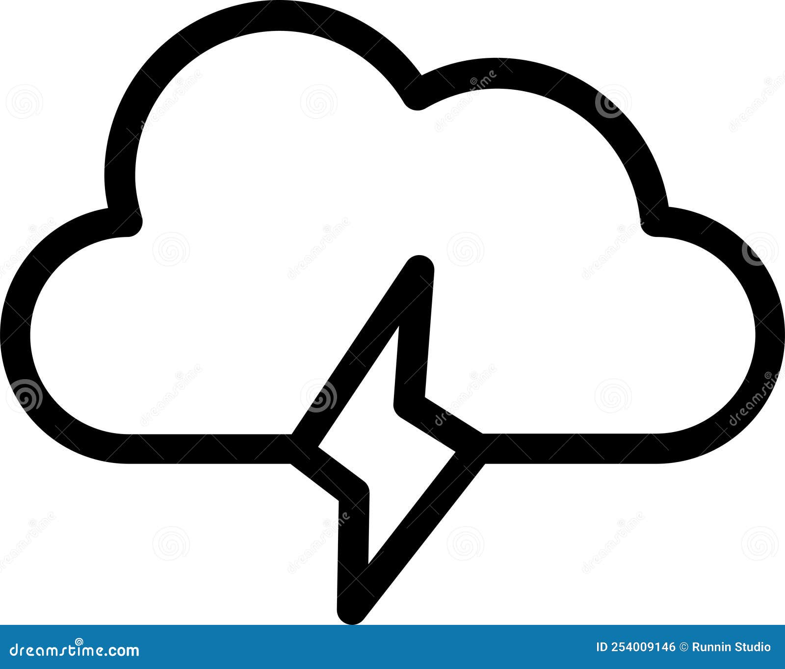 Stormy Icon. Trendy Stormy Logo Concept On White Background From Vector ...