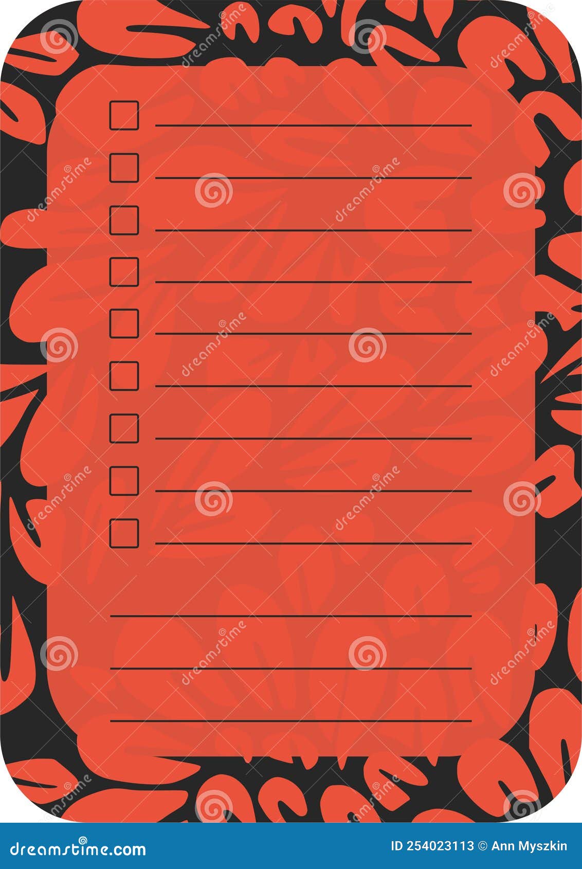 To do list stock vector. Illustration of black, background - 254023113
