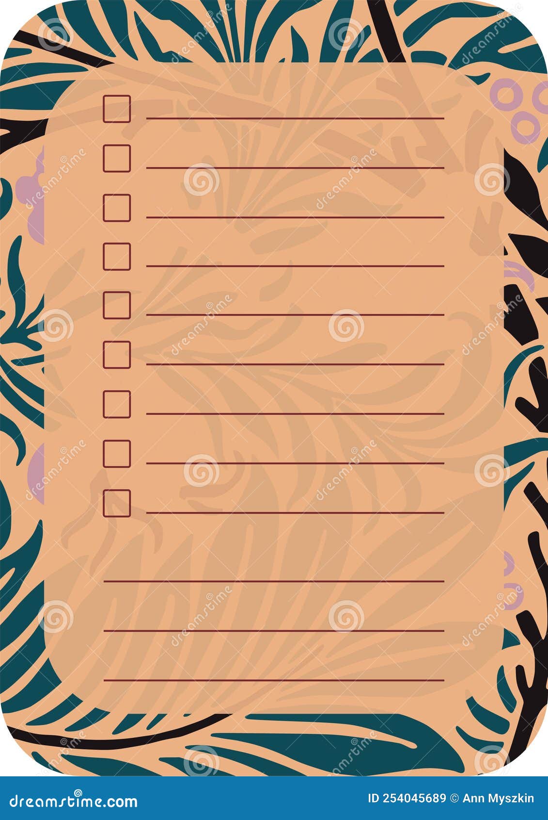 To do list stock vector. Illustration of black, twig - 254045689