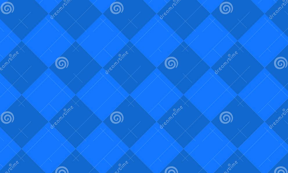 Blue Diamond Pattern Background. Flat Style - Stock Vector Stock Vector ...