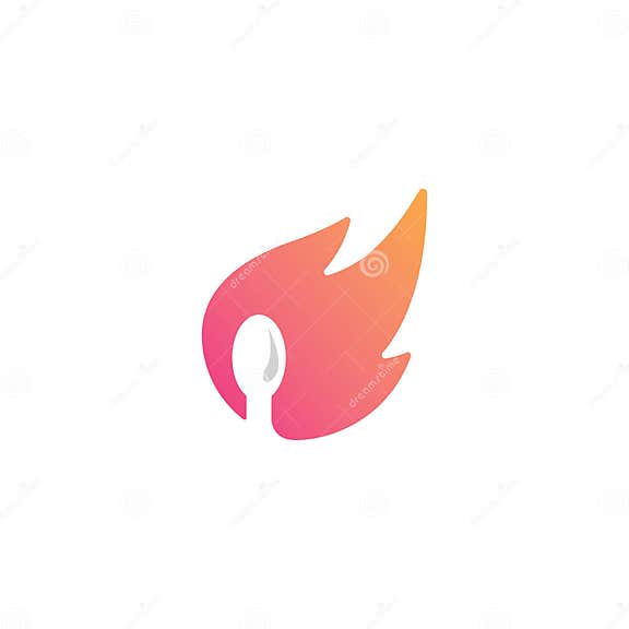 Match Logo Design Vector Template Stock Vector - Illustration of fire ...