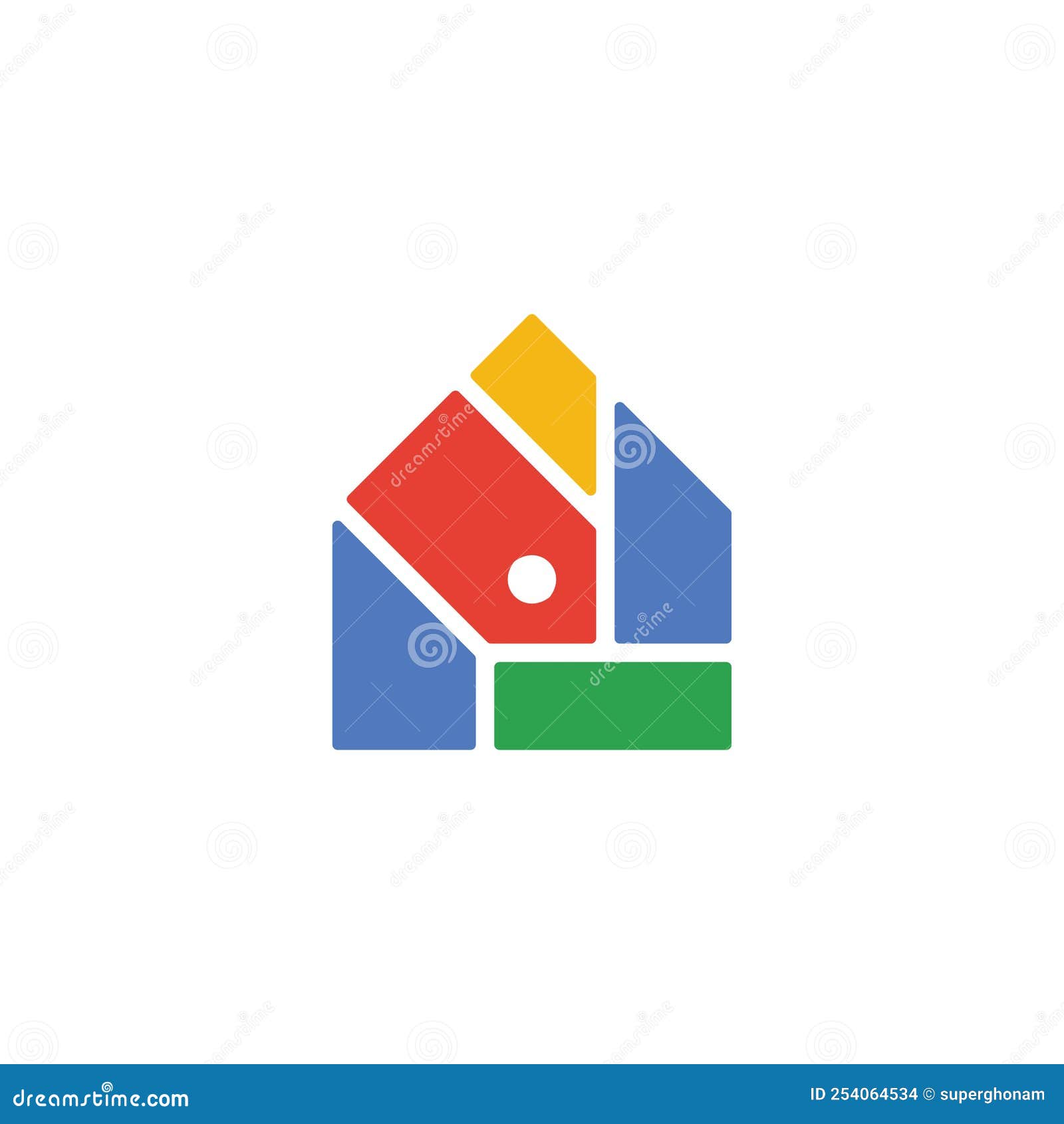 House Logo Design Illustration Vector Template Stock Vector ...