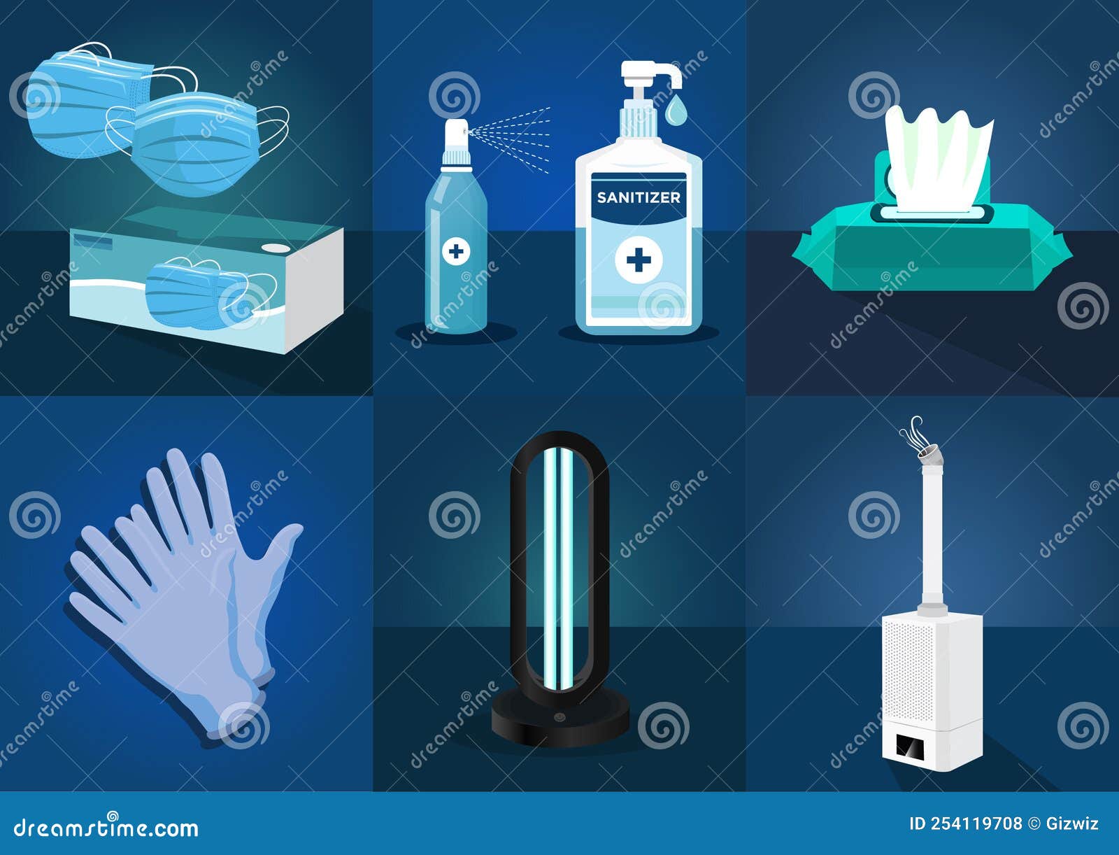 Fogging Machine Icon Cartoon Vector | CartoonDealer.com #120561577