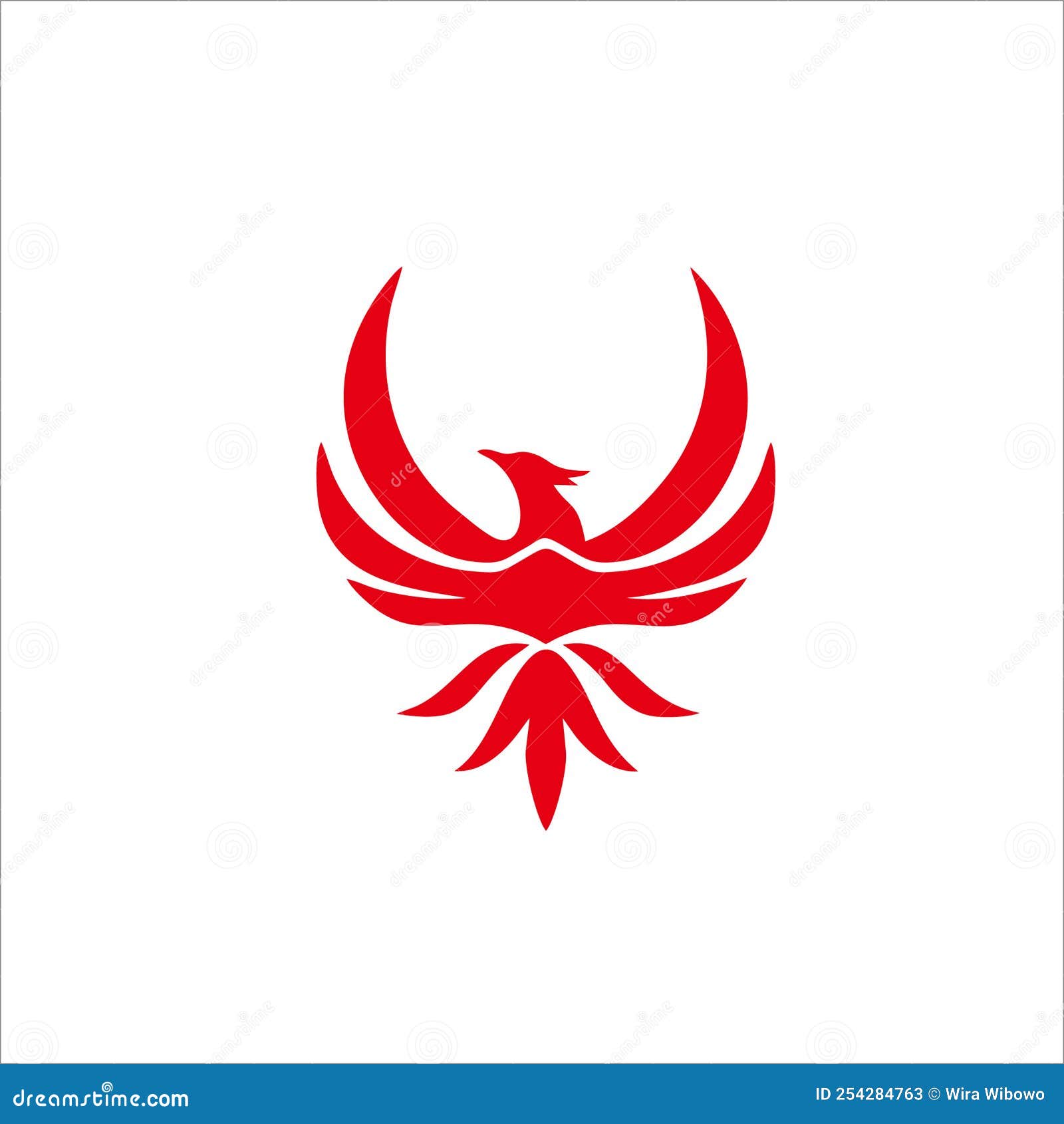 Print Red Garuda Logo Design for Your Company Name and Identity Stock ...