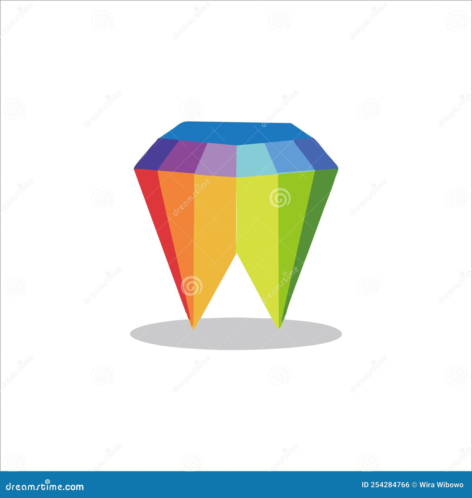 Print Diamond Tooth Logo Design for Your Company Name and Identity ...
