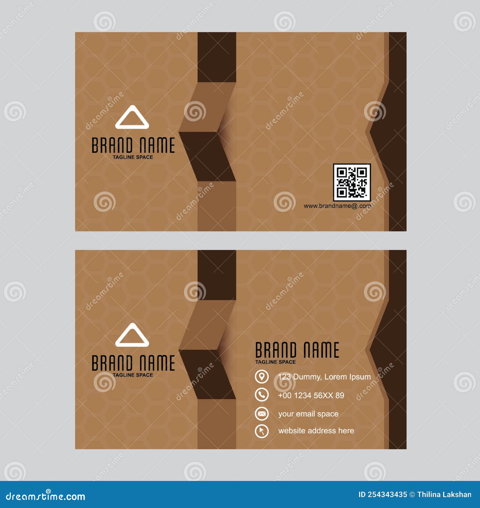 Professional Modern Printable Business Card, Invitation Card Design ...