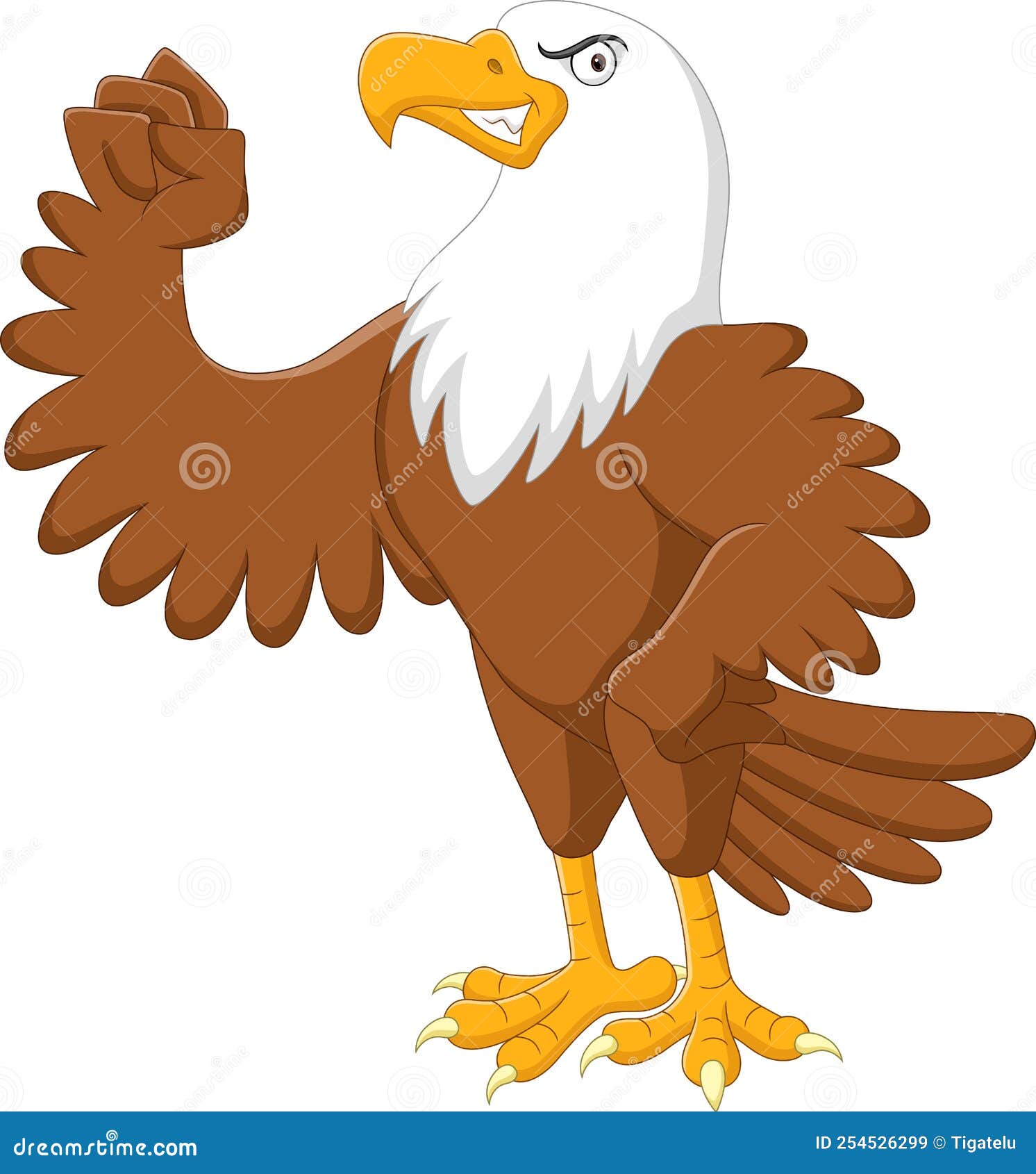 Eagle Bodybuilder Logo Character Design Mascot Premium VectorEagle ...