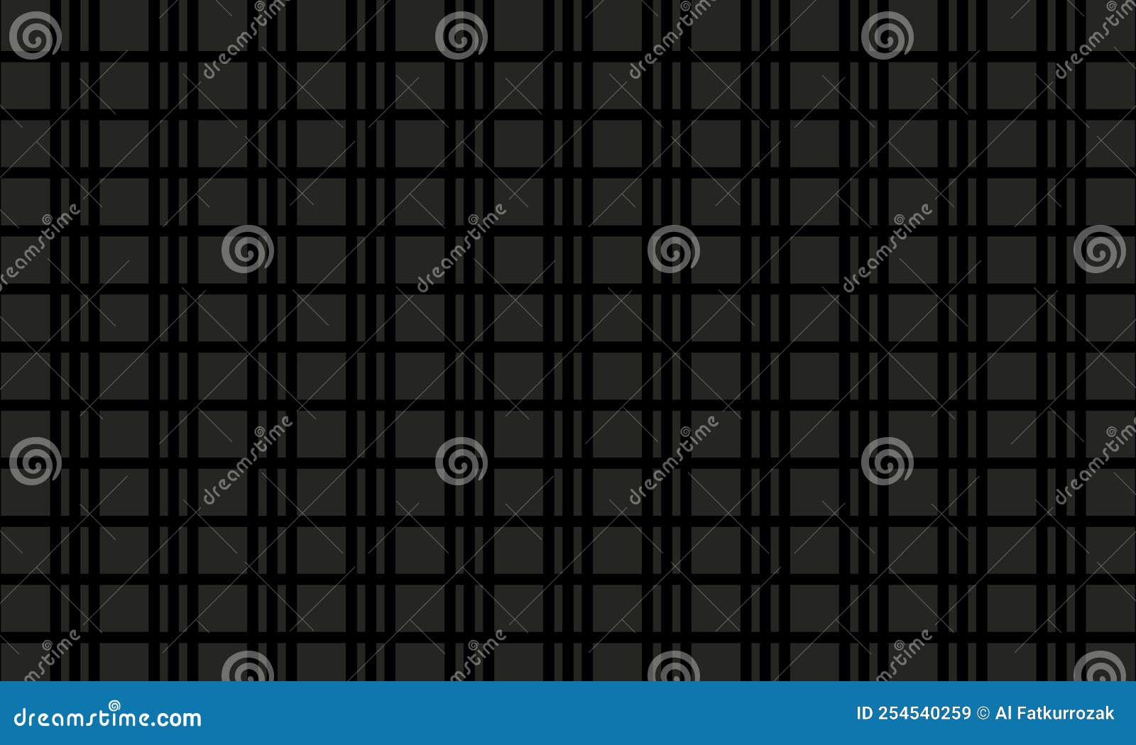 Abstract Black Background with Square and Geometric Pattern. Flat Style ...