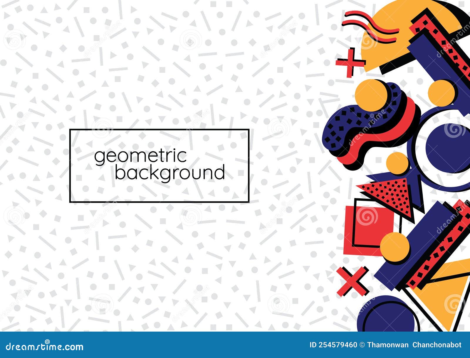 Abstract Geometric Background Vector Design Stock Vector - Illustration ...