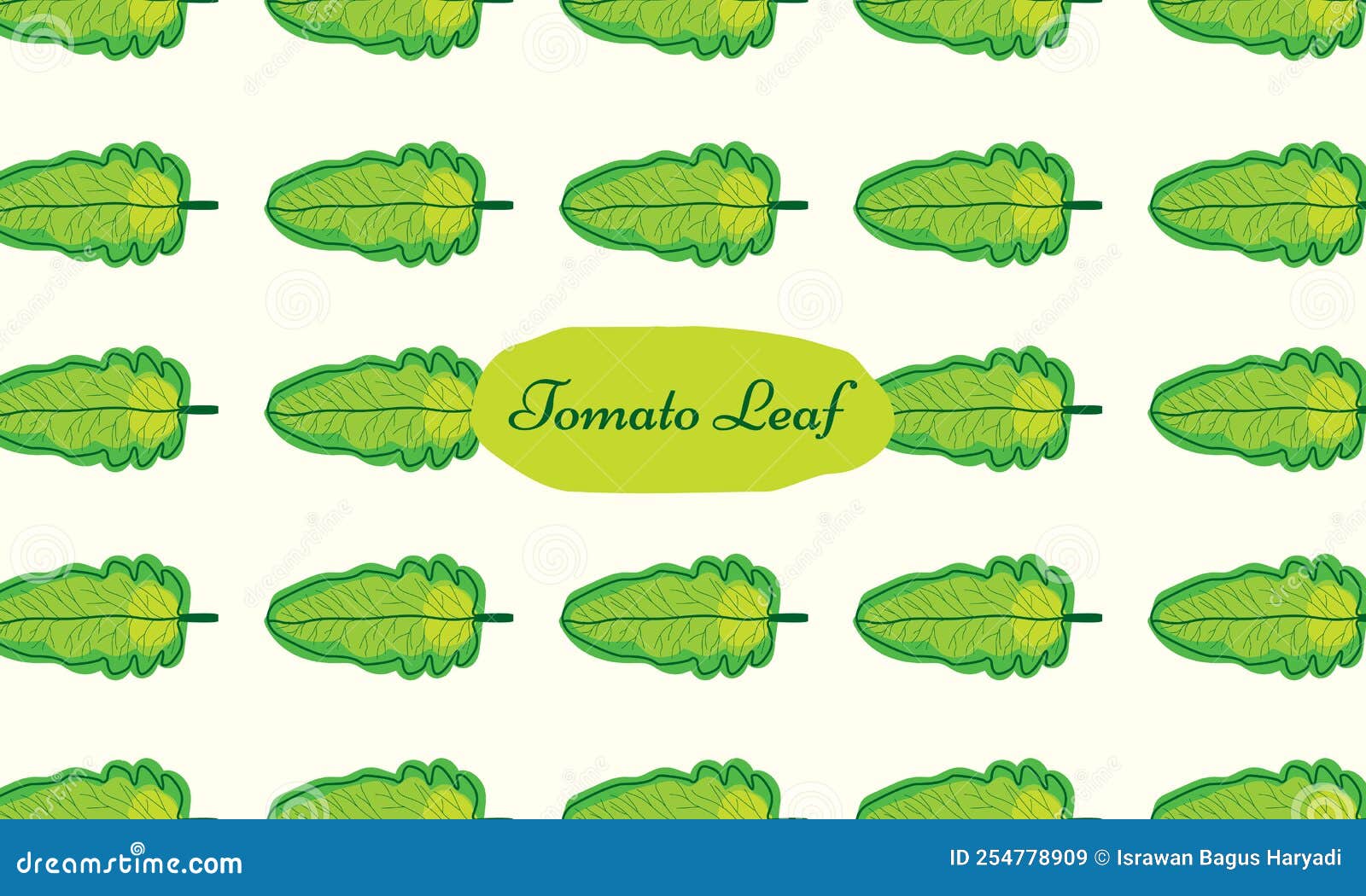 Delicate Natural Tomato Leaves in Unique and Eye-catching Pastel Green ...