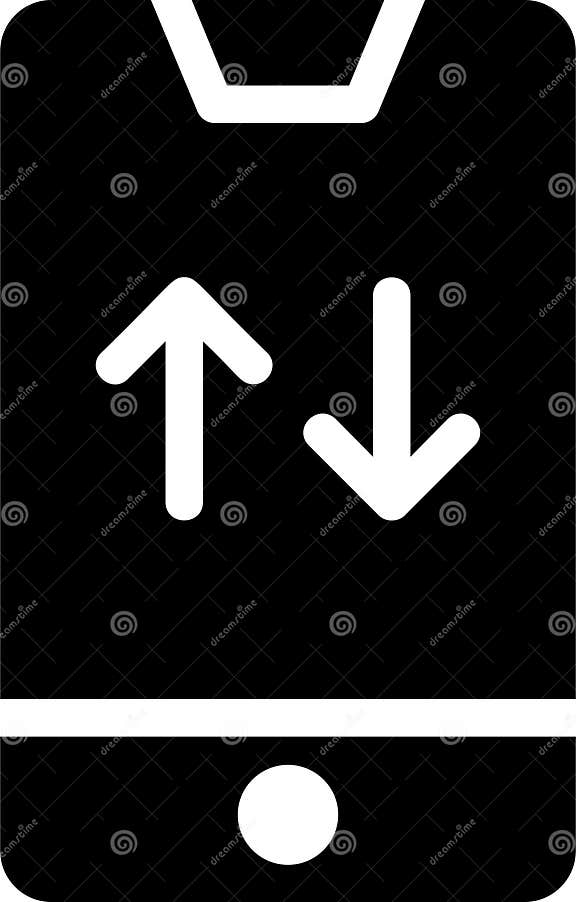 Data Connection Icon with Glyph Style Stock Vector - Illustration of ...