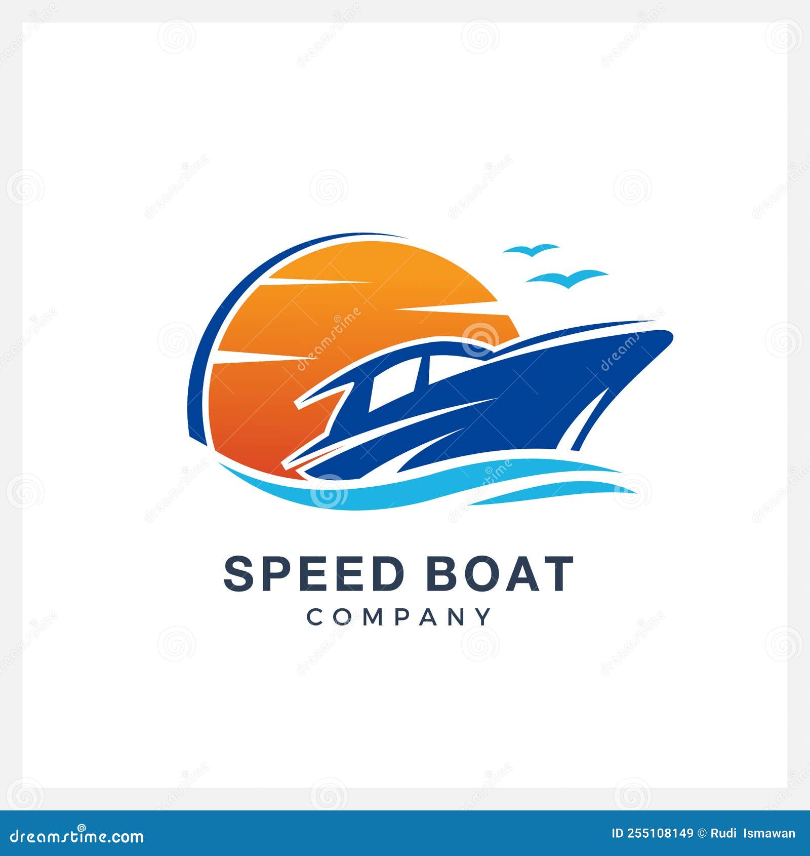 Boat Logo Design Illustrations Stock Vector - Illustration of design ...