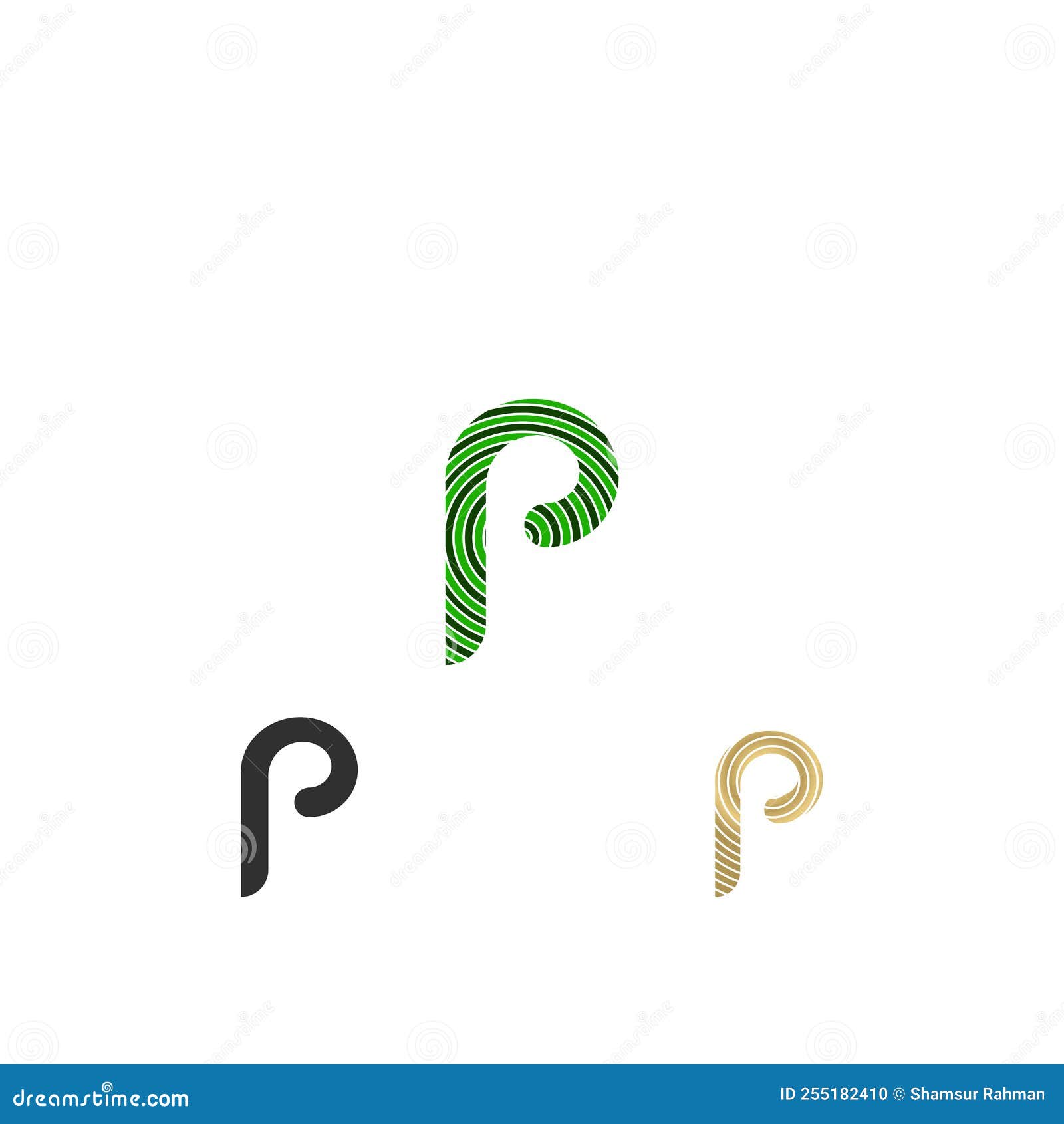 Alphabet Letters Initials Monogram Logo P, PP Stock Vector ...