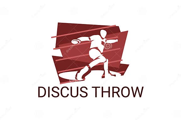 Discus Throw Sport Vector Line Icon. Discus Throw Stance Stock Vector ...