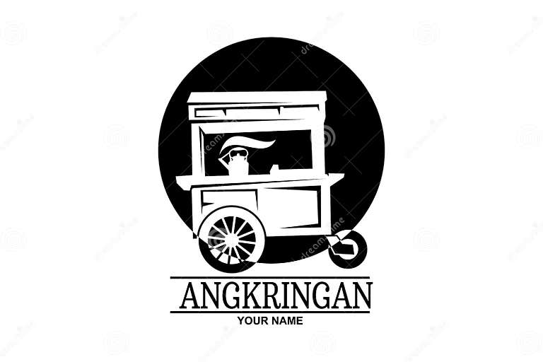Vector Illustration for Angkringan Food Stall Logo. Stock Vector ...
