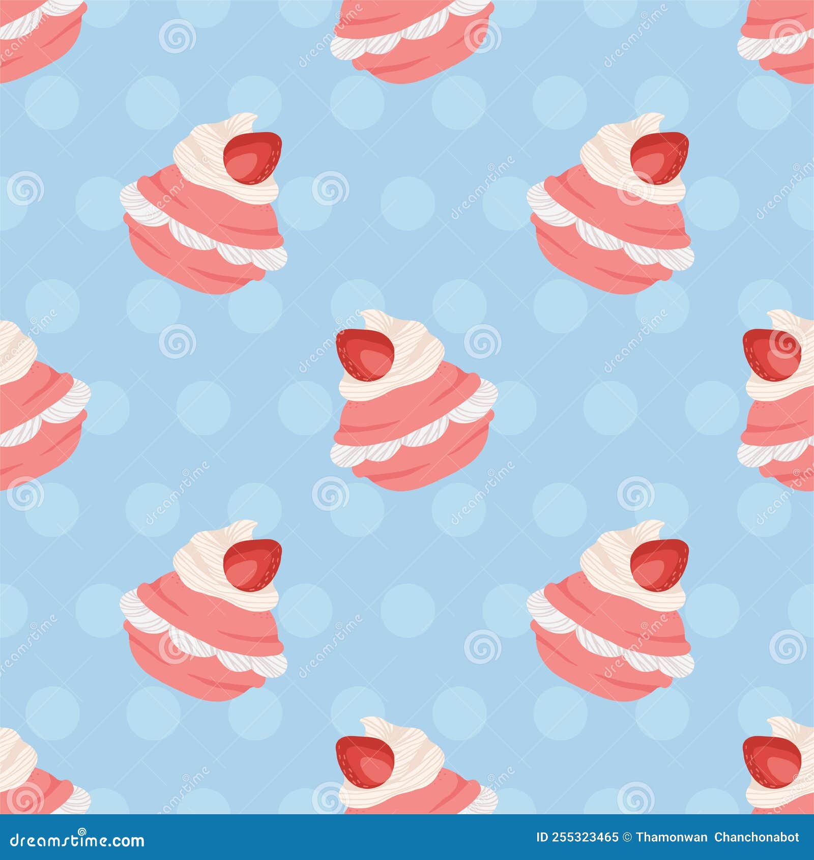 Handraw Cute Food Sweet Design Vector Stock Vector - Illustration of ...