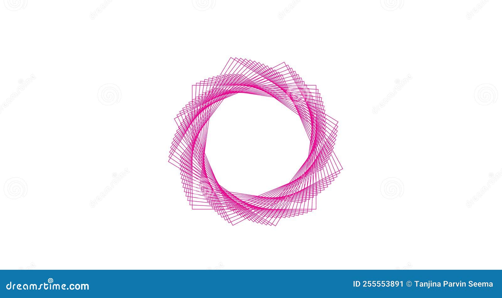 Abstract Dynamic Shape Symbol Stock Illustration - Illustration of ...
