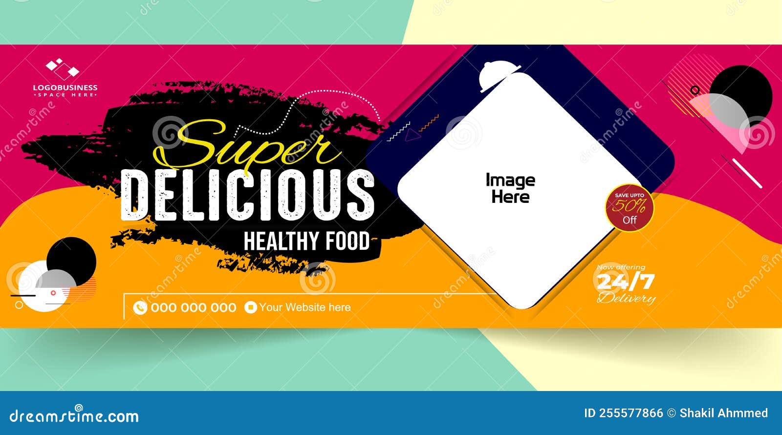 Social Media Post Food Banner, Restaurant Food Web Cover, Todays Menu ...