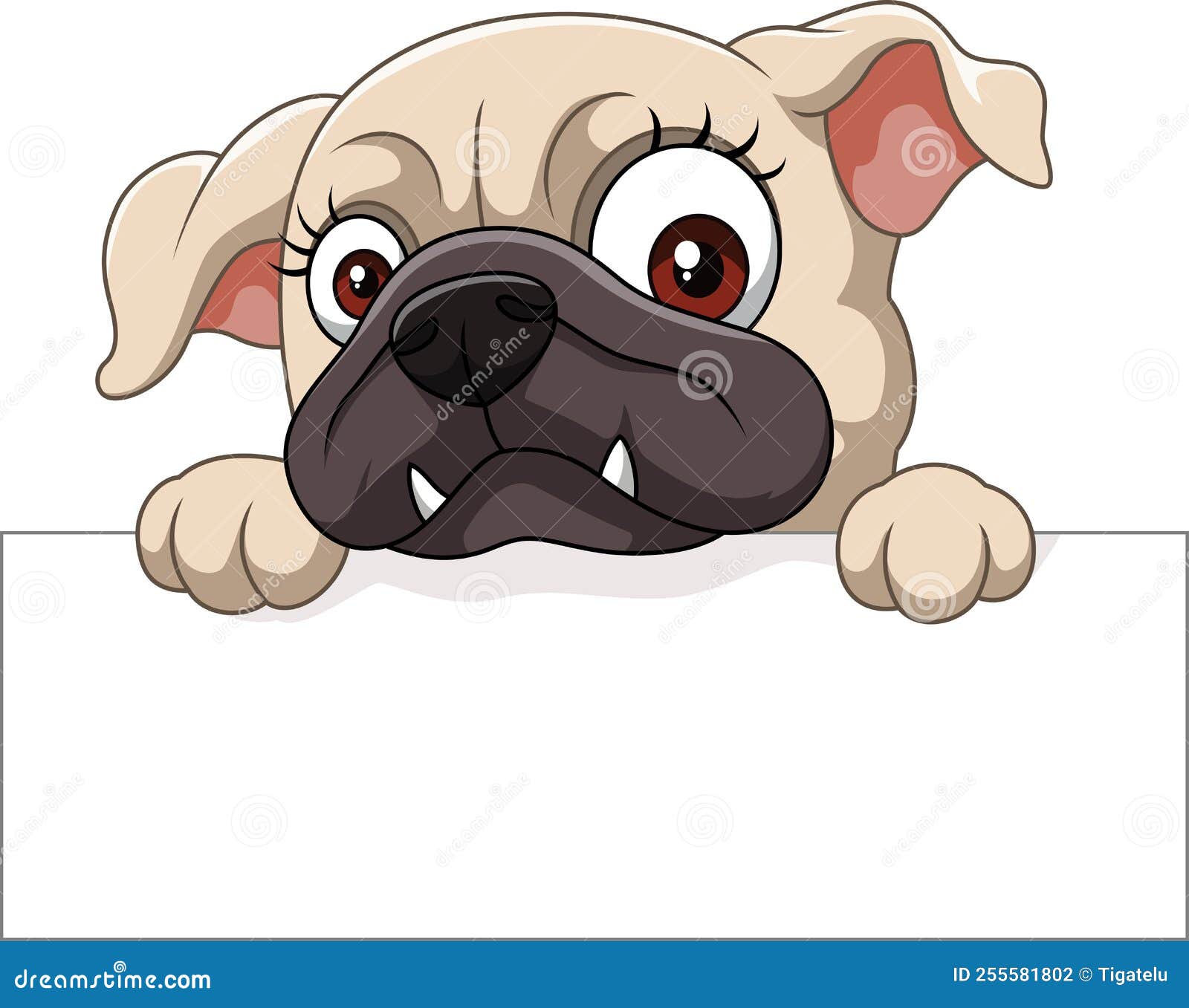 Cartoon Peeking Skeleton Sign | CartoonDealer.com #73126113