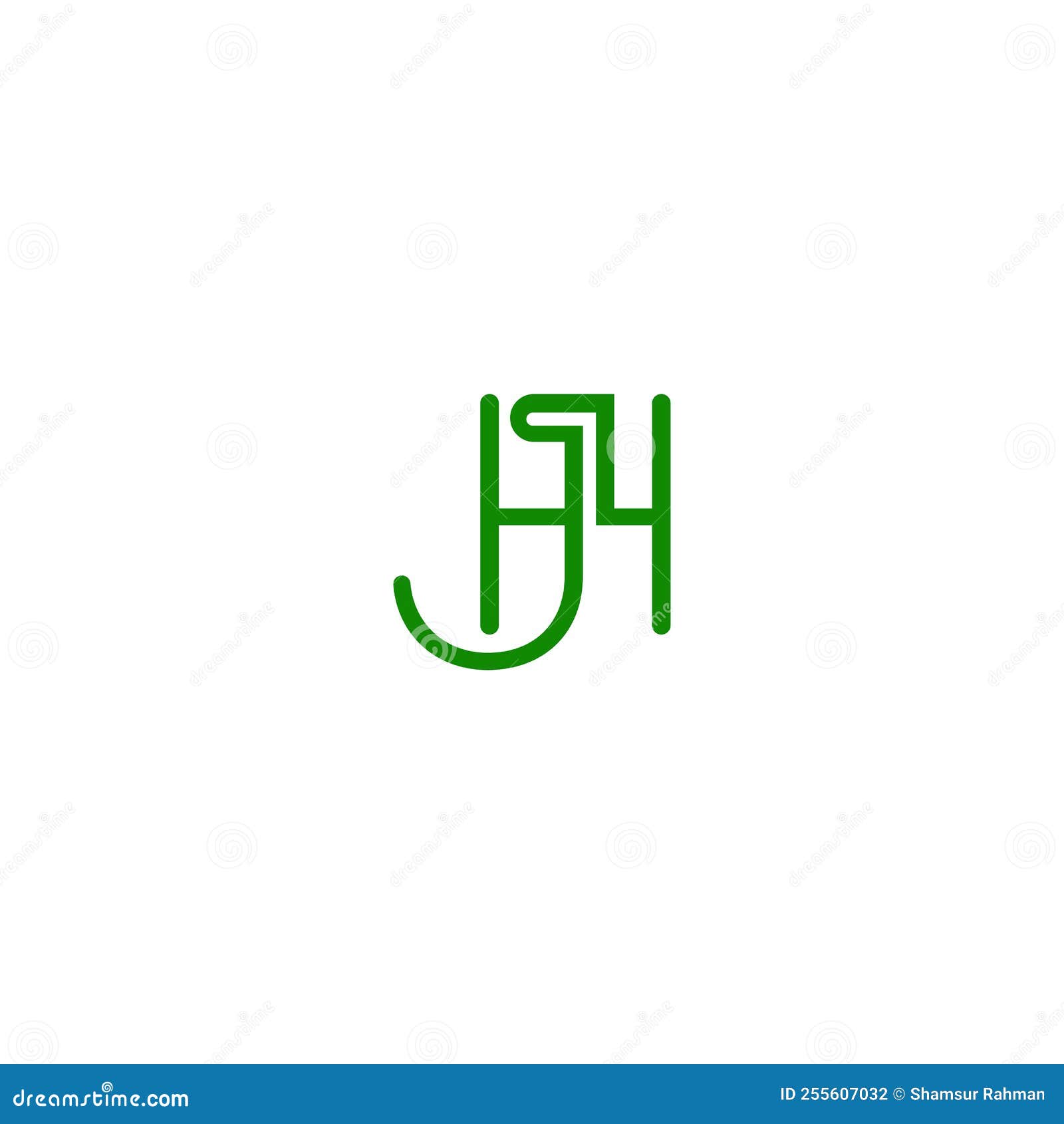 Alphabet Letters Initials Monogram Logo HJ, JH, J and H Stock Vector ...