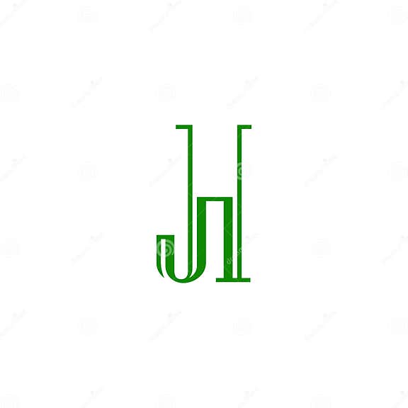 Alphabet Letters Initials Monogram Logo HJ, JH, J and H Stock Vector ...
