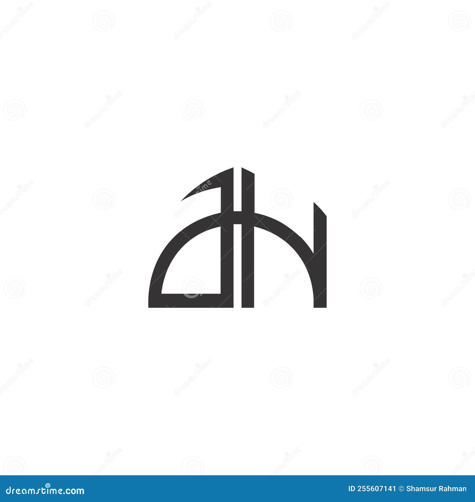 Alphabet Letters Initials Monogram Logo HJ, JH, J and H Stock Vector ...